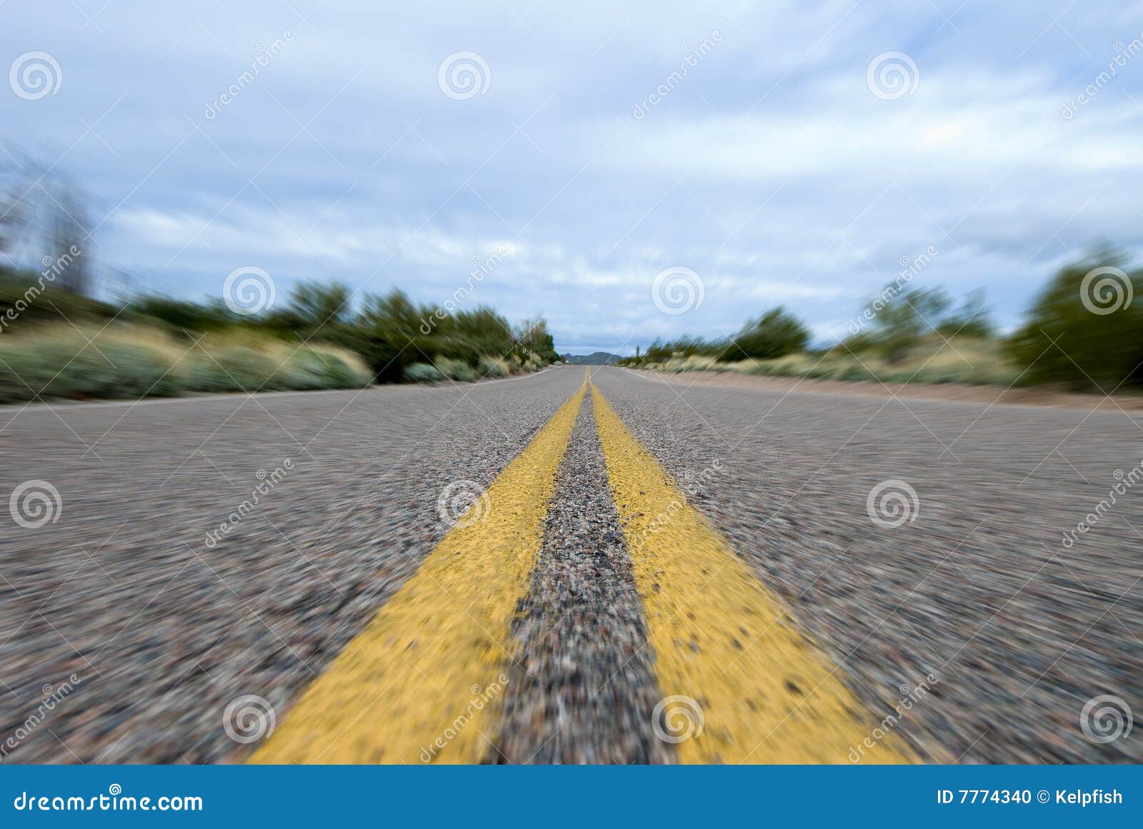 Deserted road stock photo. Image of country, outdoors - 7774340