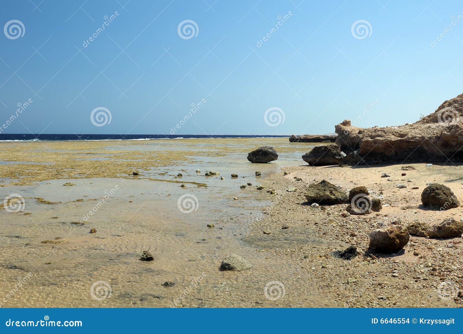 Deserted rocky beach stock photo. Image of seaside, coast - 6646554