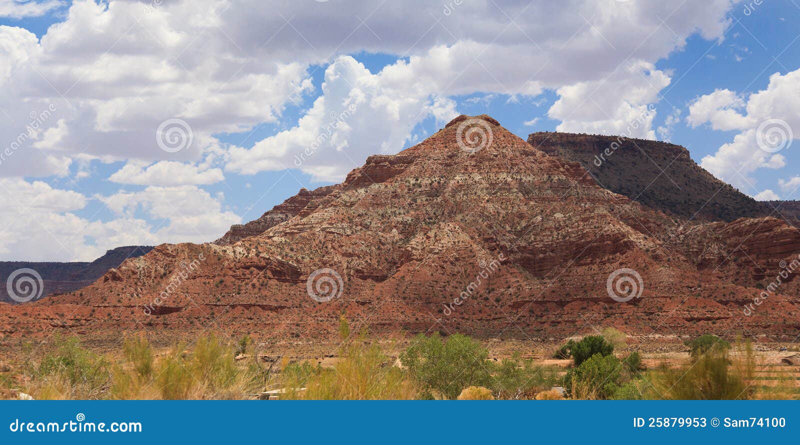Desertic Landscape of Utah in the USA Stock Image - Image of tourism ...