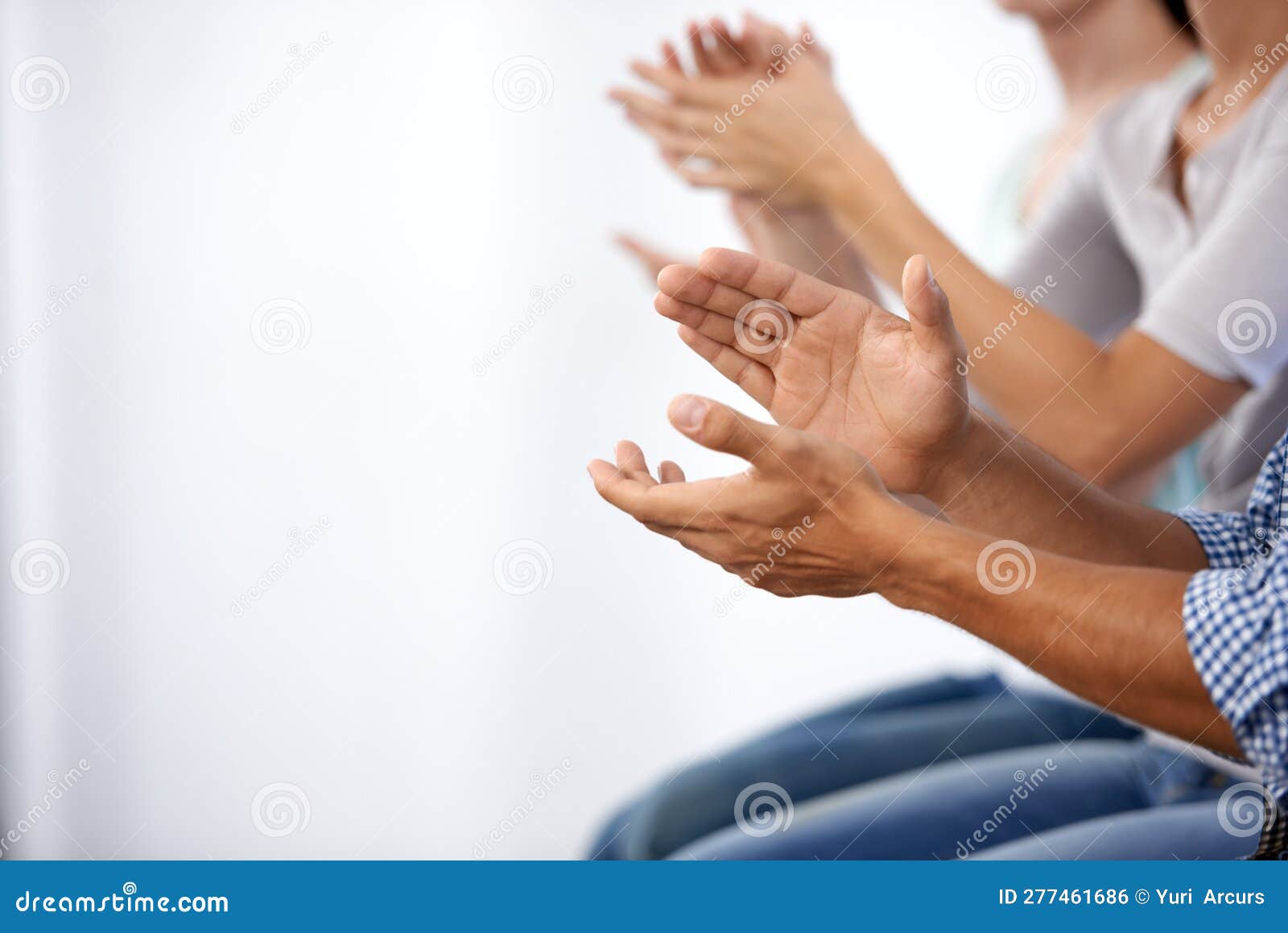 That Deserves a Round of Appluase. a Peoples Hands Clapping. Stock ...