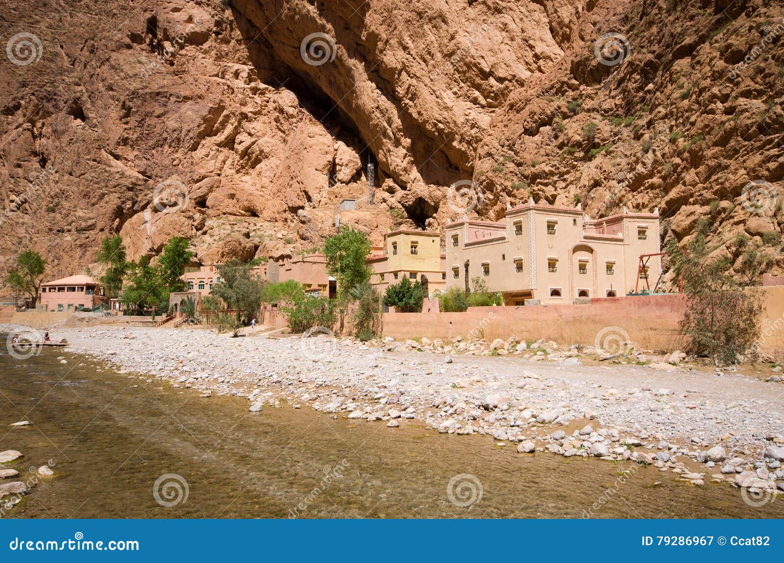 Desfiladeiro De Todra Em Marrocos Imagem de Stock - Imagem de destino ...