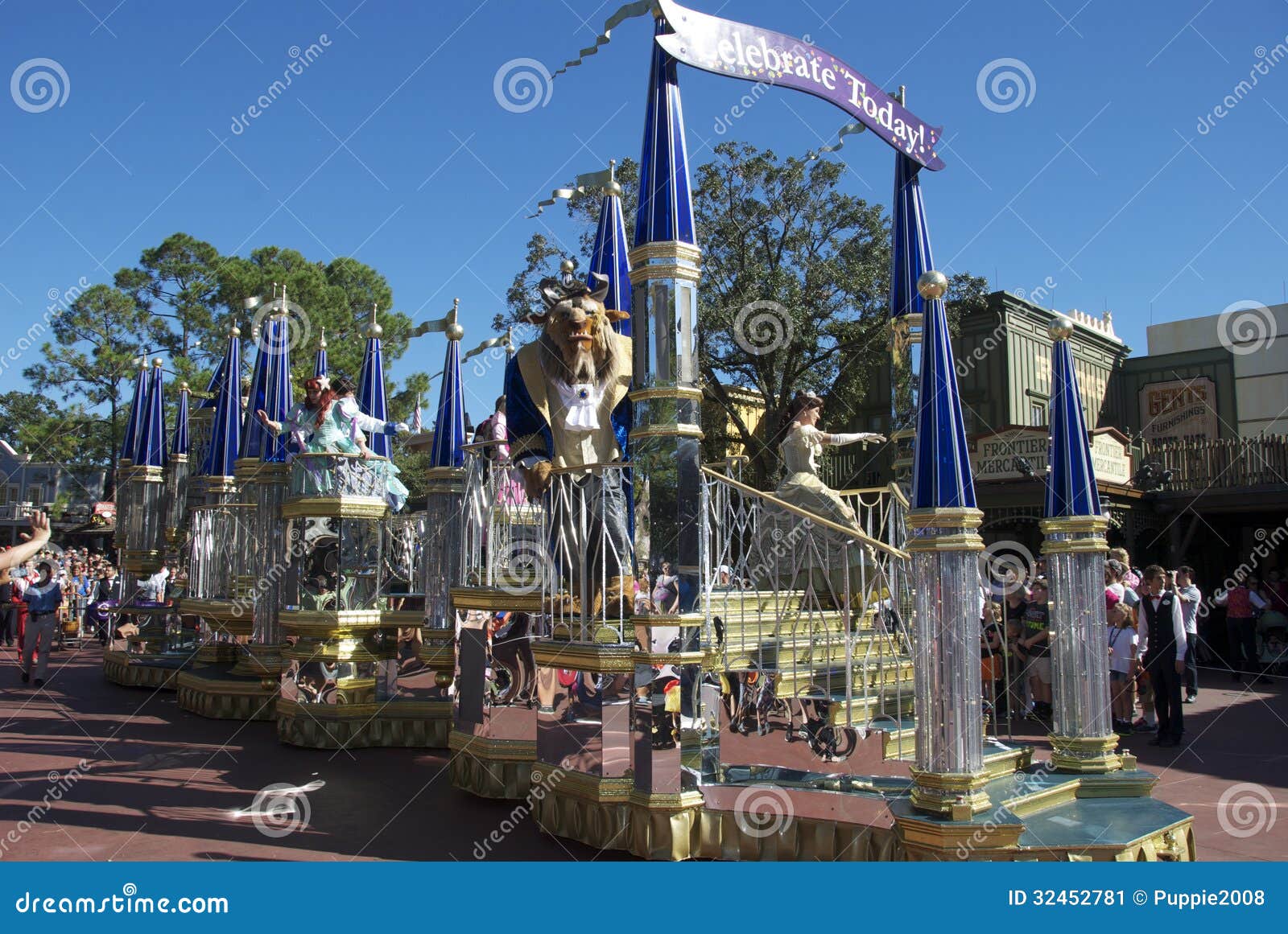 Desfile de Disney foto editorial. Imagen de vaquera, familia - 32452781