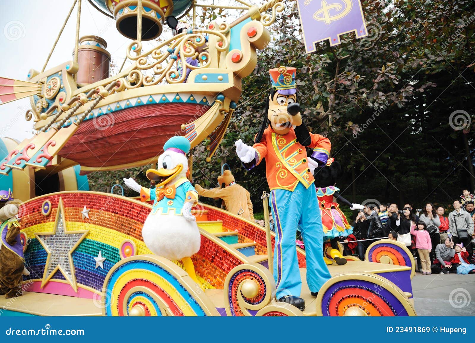 Desfile De Disney En Hong-Kong Imagen de archivo editorial - Imagen de ...