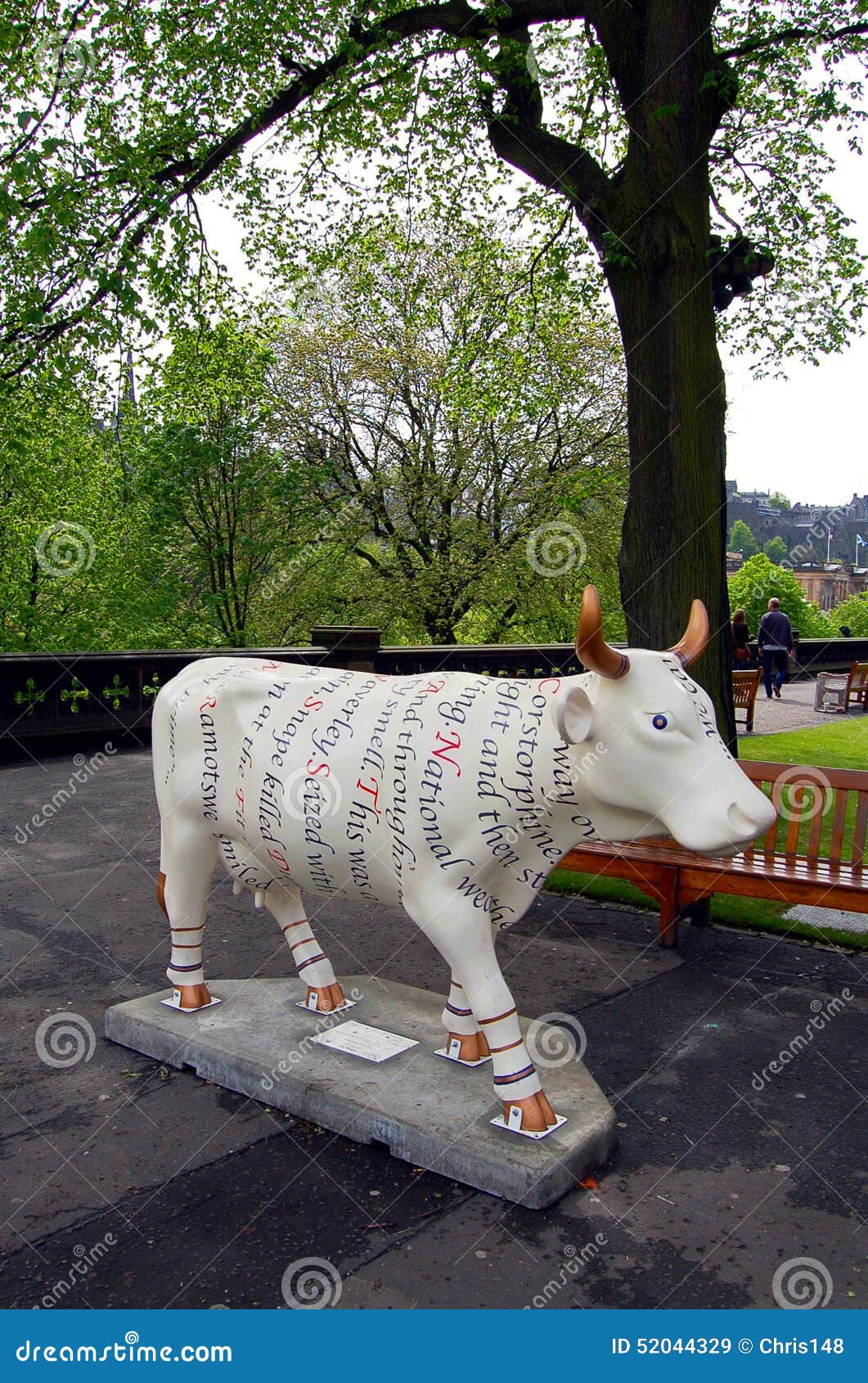 Desfile De La Vaca, Edimburgo Imagen de archivo editorial - Imagen de ...