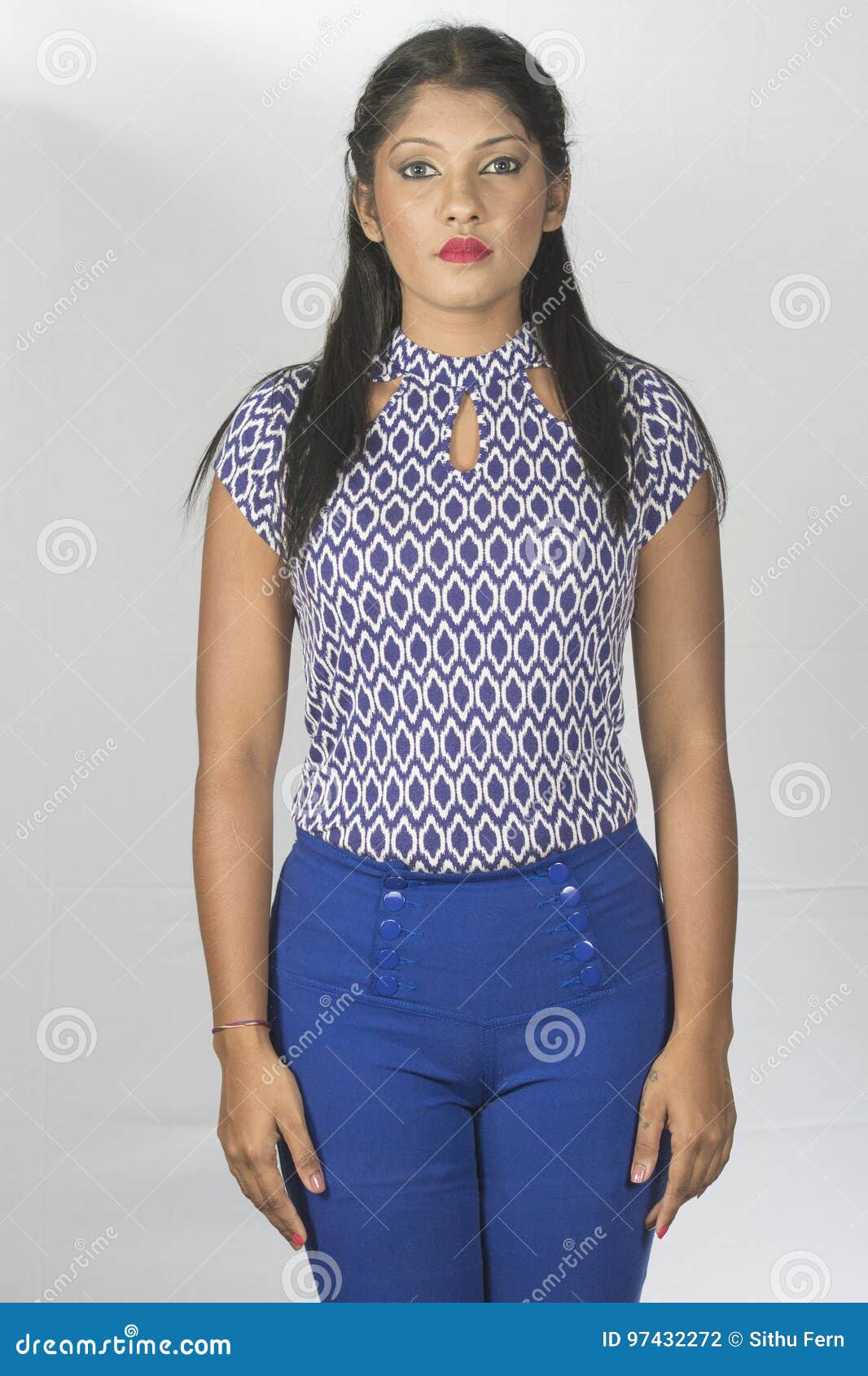 Beautiful Asian Model Posse Stock Photo - Image of legin, studio: 97432272