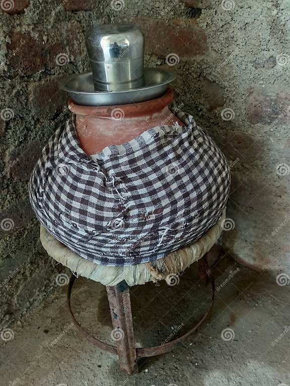 Desi pot for cold water stock photo. Image of matka - 220064538