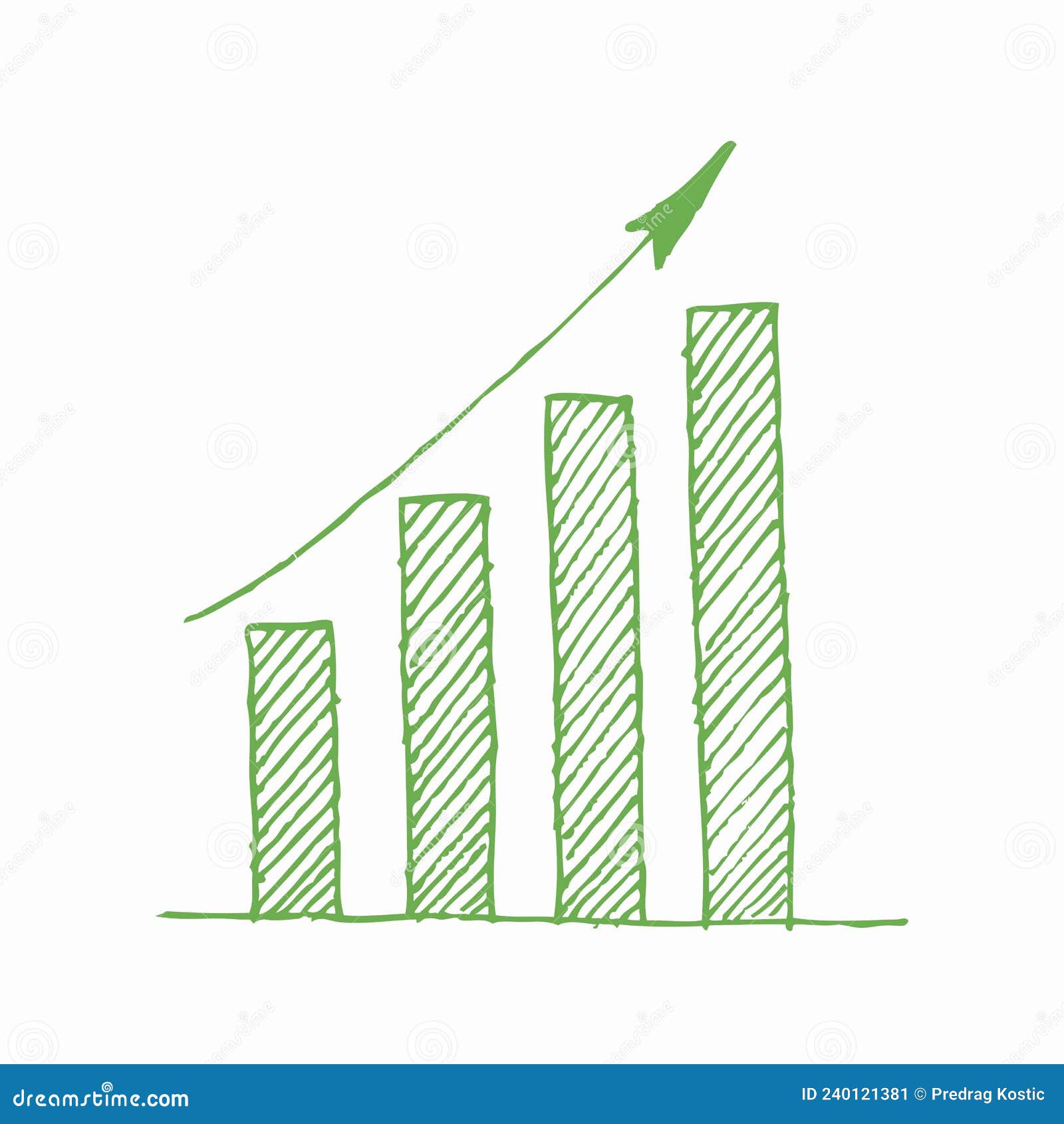 Graph jump illustration stock illustration. Illustration of growth ...