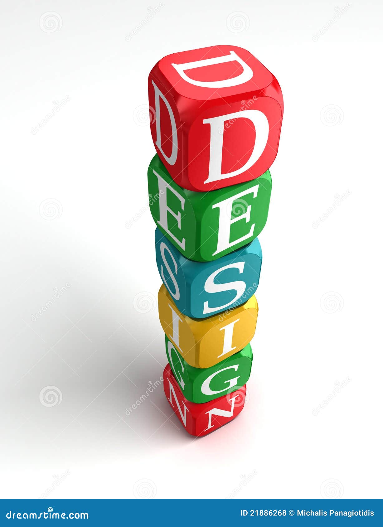 Design 3d Colorful Cube Tower Stock Illustrations – 182 Design 3d ...