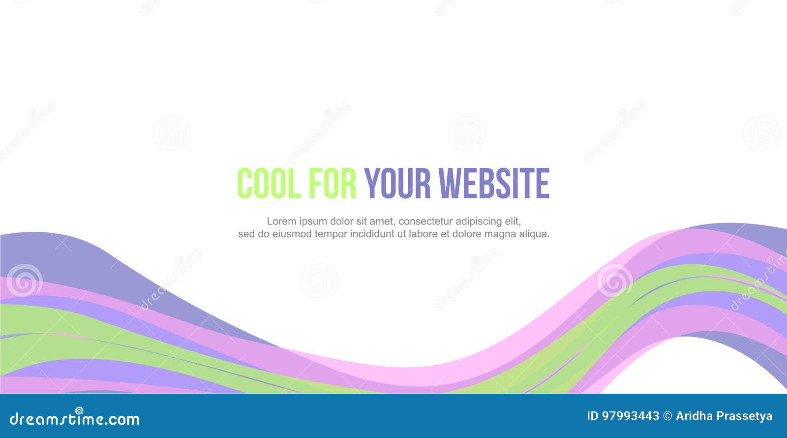 Design Abstract Background Header Website Style Stock Vector ...