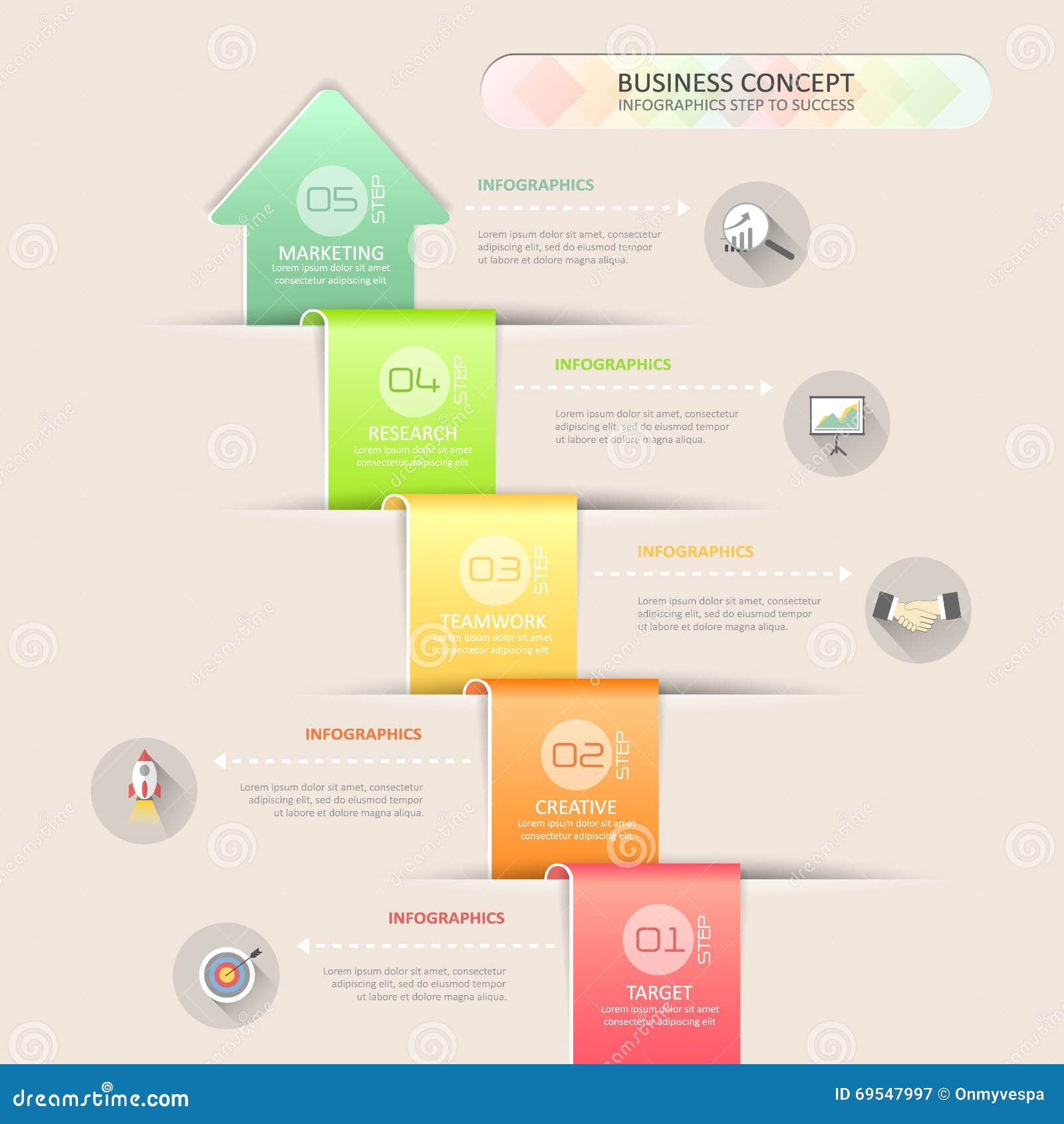 Design Abstract 3d Arrow Infographic Template 4 Steps for Business ... Design Abstract 3d Arrow Infographic Template 4 Steps for Business ...