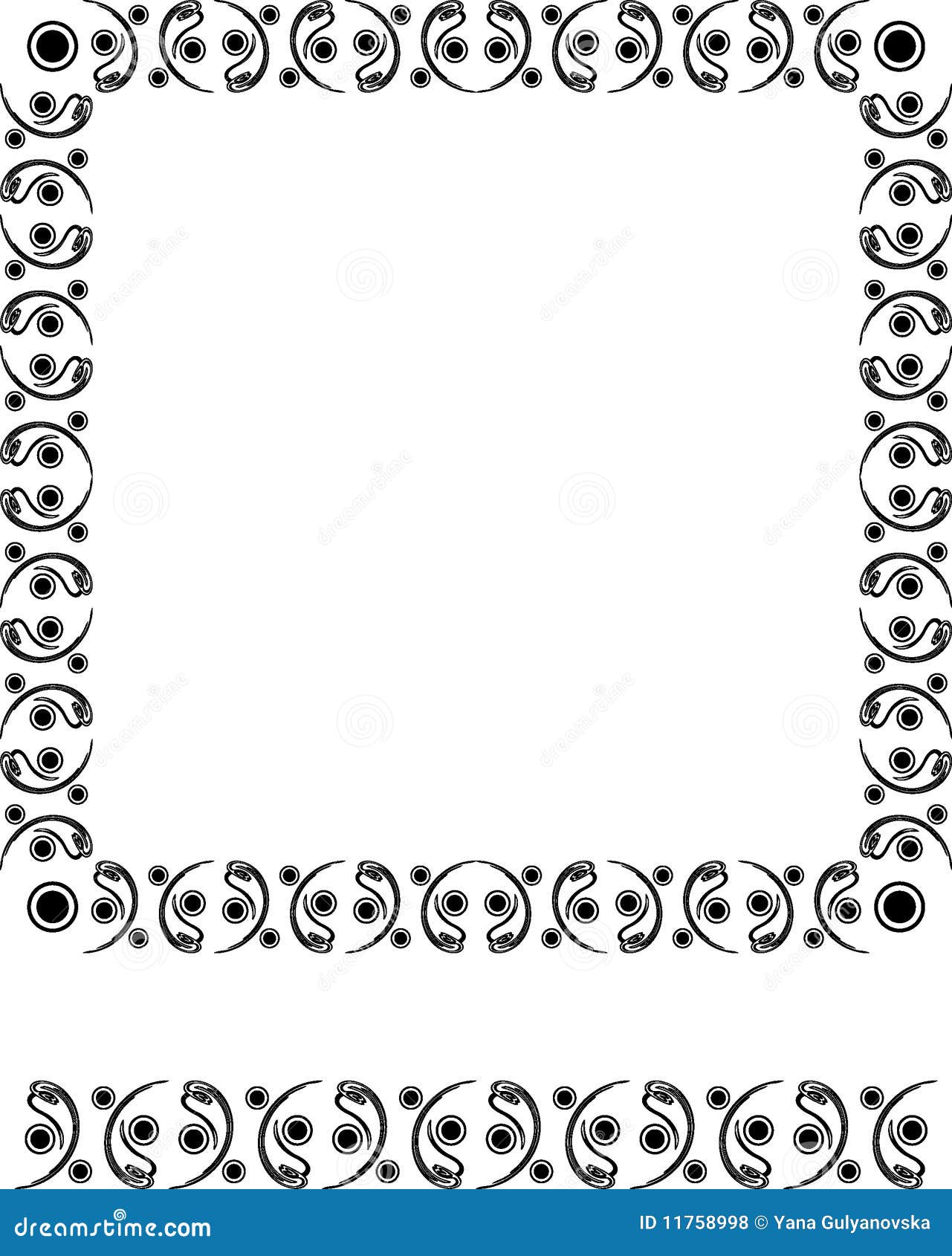 Design abstract frame stock vector. Illustration of clip - 11758998