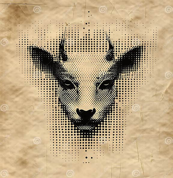 Design an Abstract Halftone Pattern Stock Illustration - Illustration ...