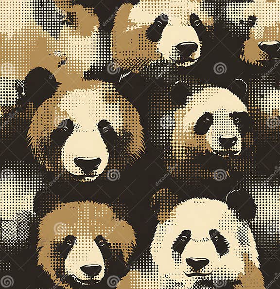 Design an Abstract Halftone Pattern Stock Illustration - Illustration ...