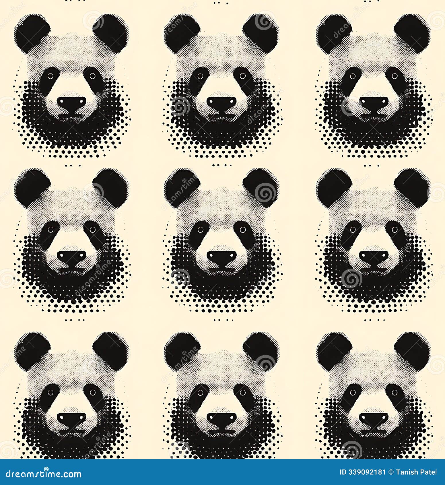 Design an Abstract Halftone Pattern Stock Illustration - Illustration ...