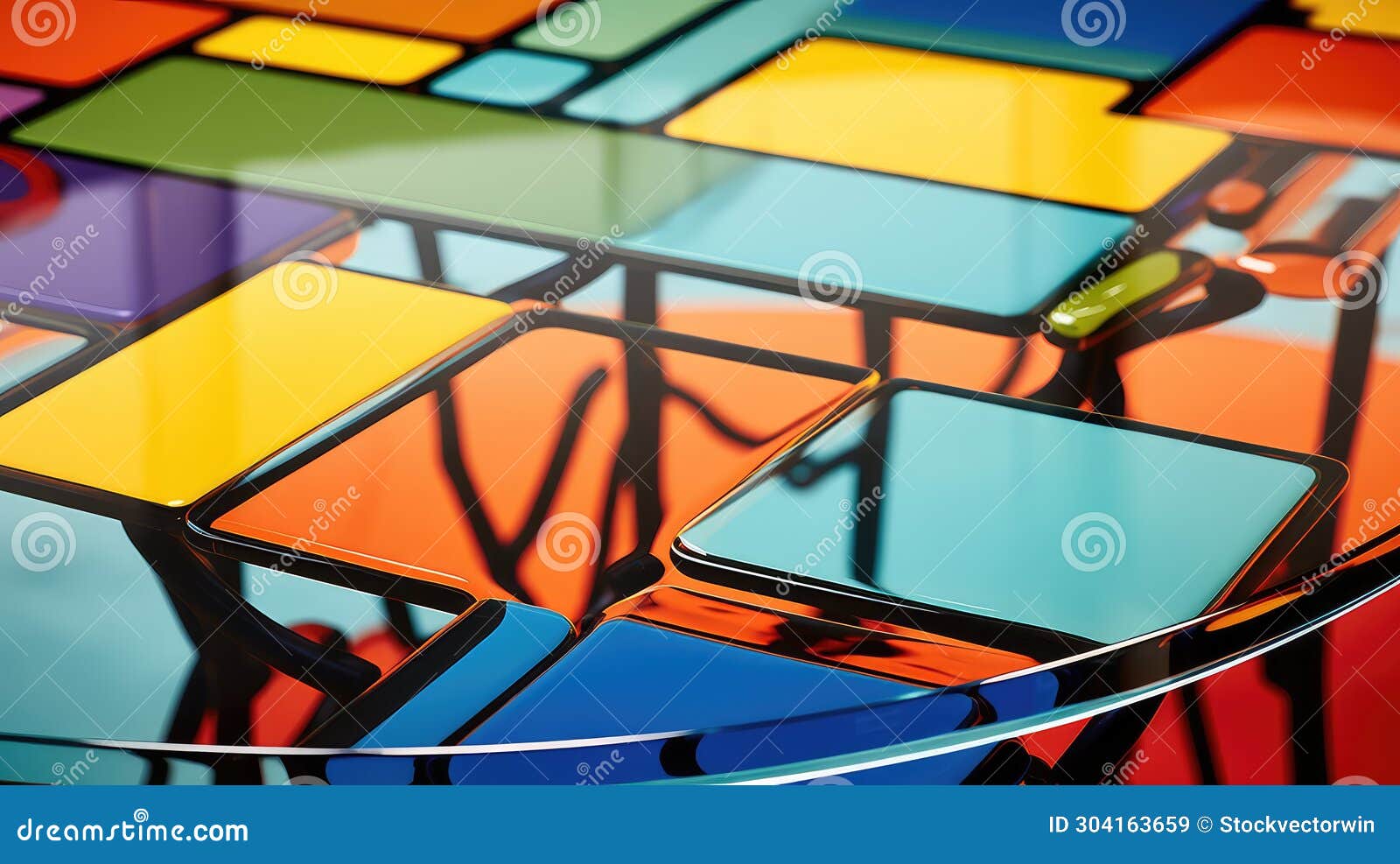 Design Abstract Table Background Stock Illustration - Illustration of ...