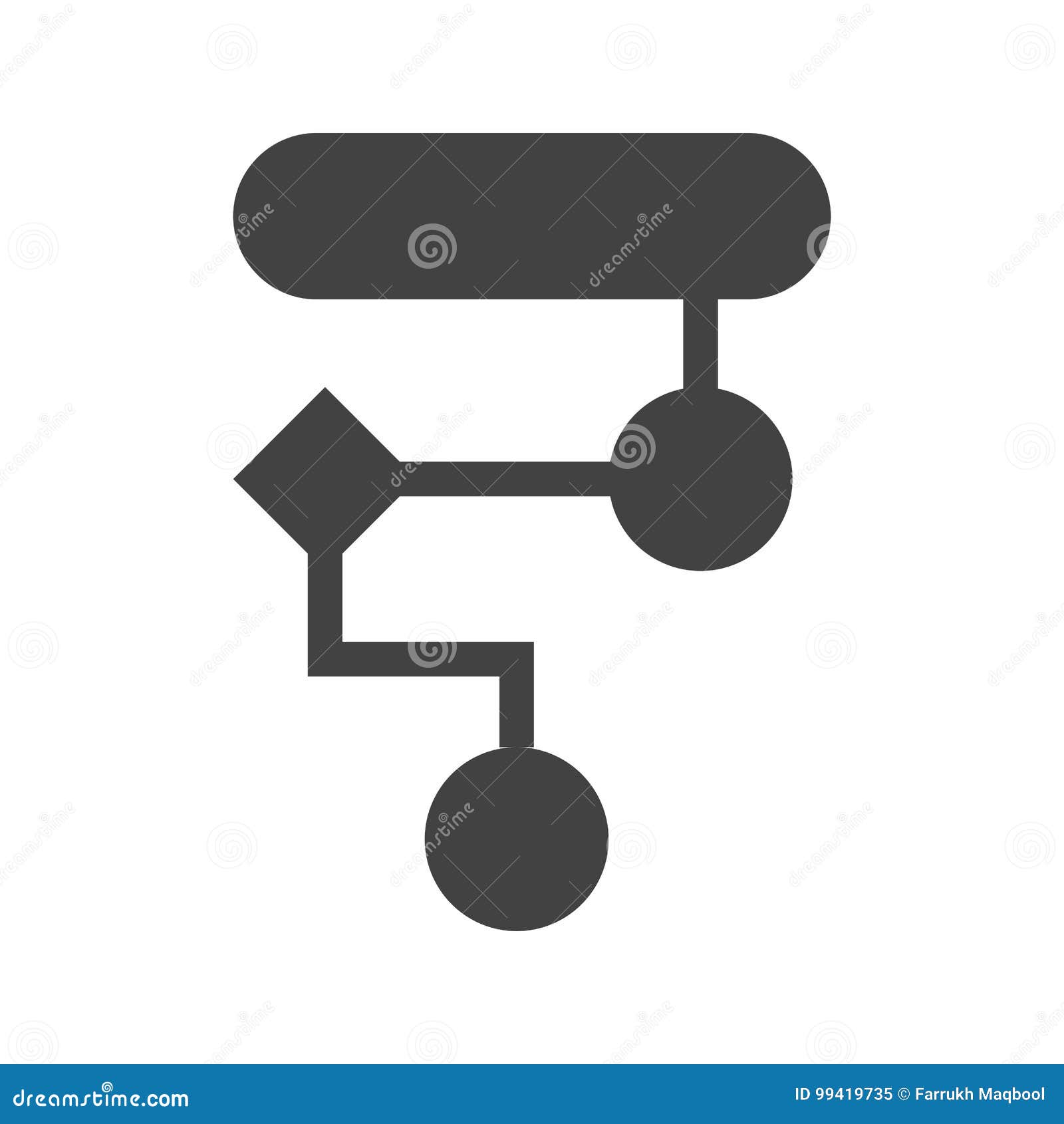 Design Algorithm stock vector. Illustration of programming - 99419735