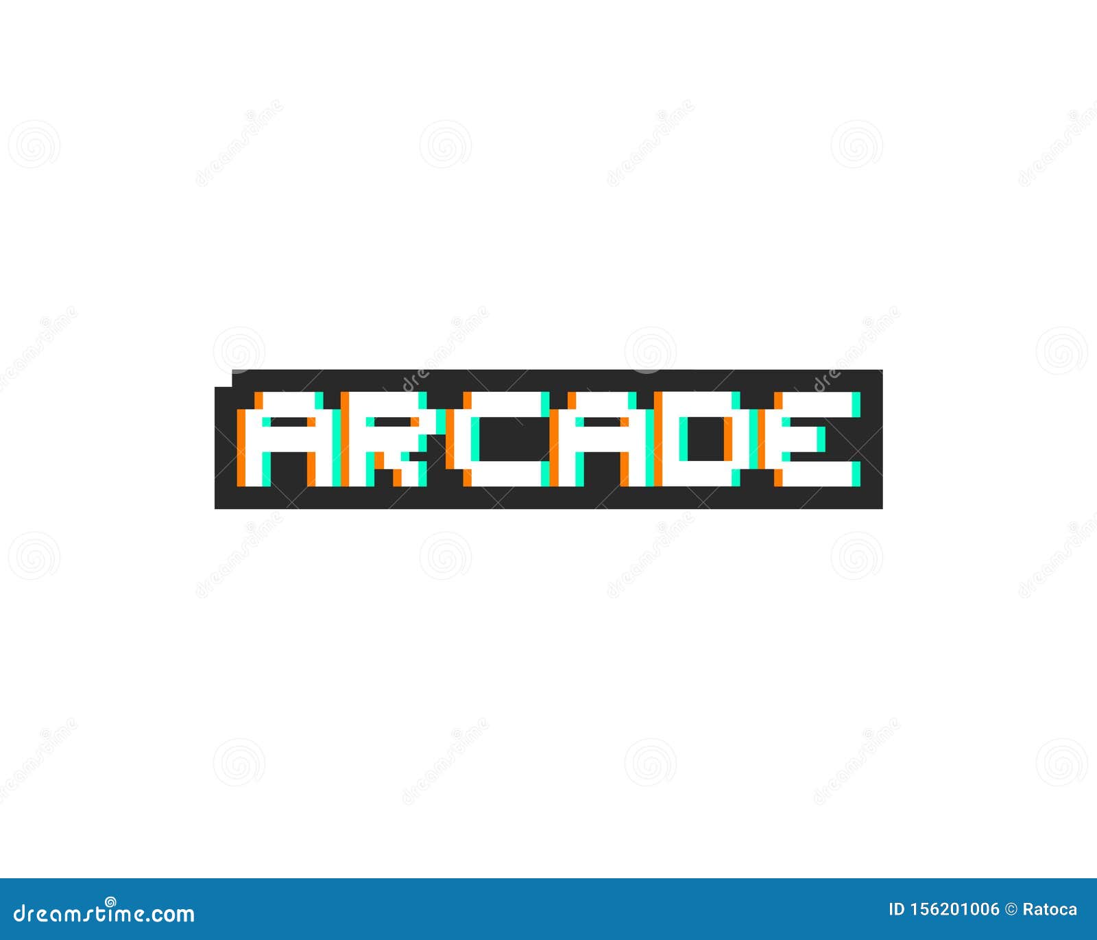 Design of arcade symbol stock vector. Illustration of console - 156201006
