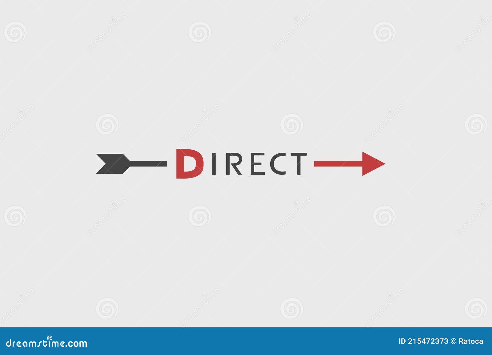 Design of Arrow and Direct Message Stock Vector - Illustration of ...