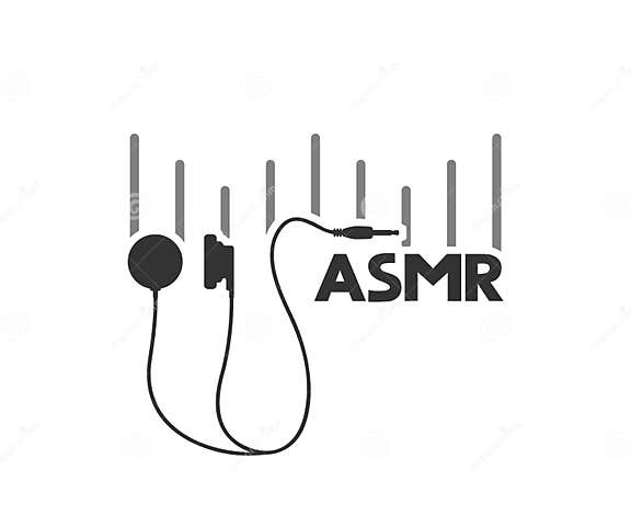 Design of ASMR relax sound stock vector. Illustration of sound - 211127717