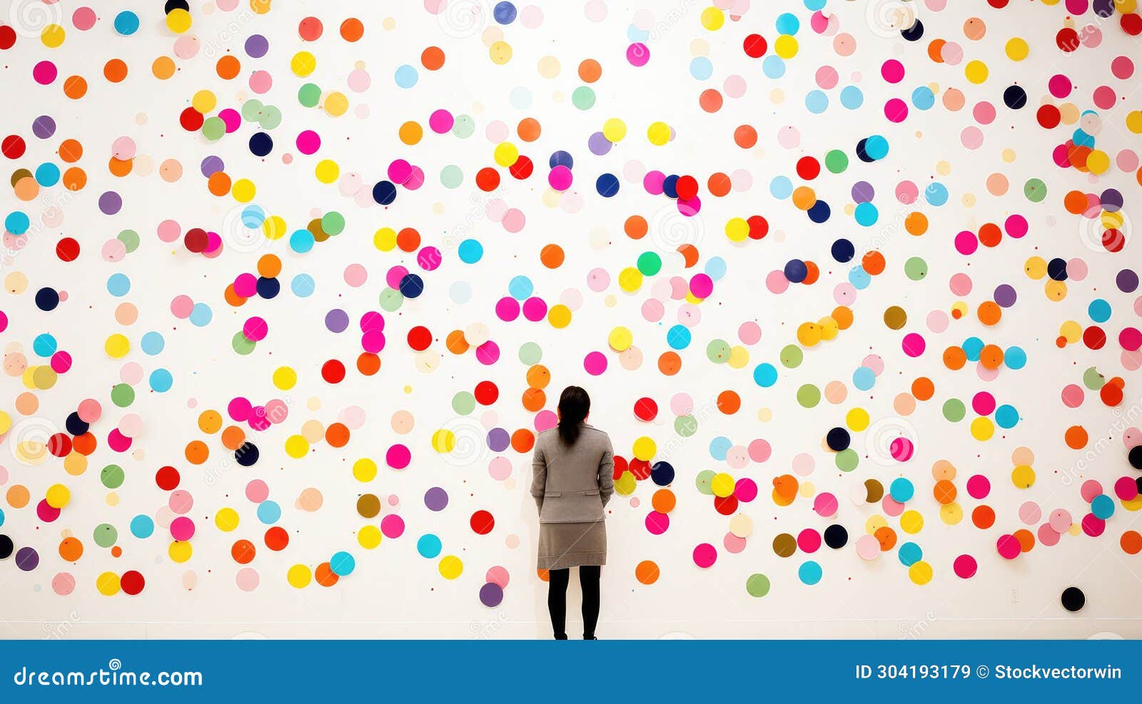 Backdrop Of Dots Vector Collection. Dot Seamless Polka Dot Pattern Set ...