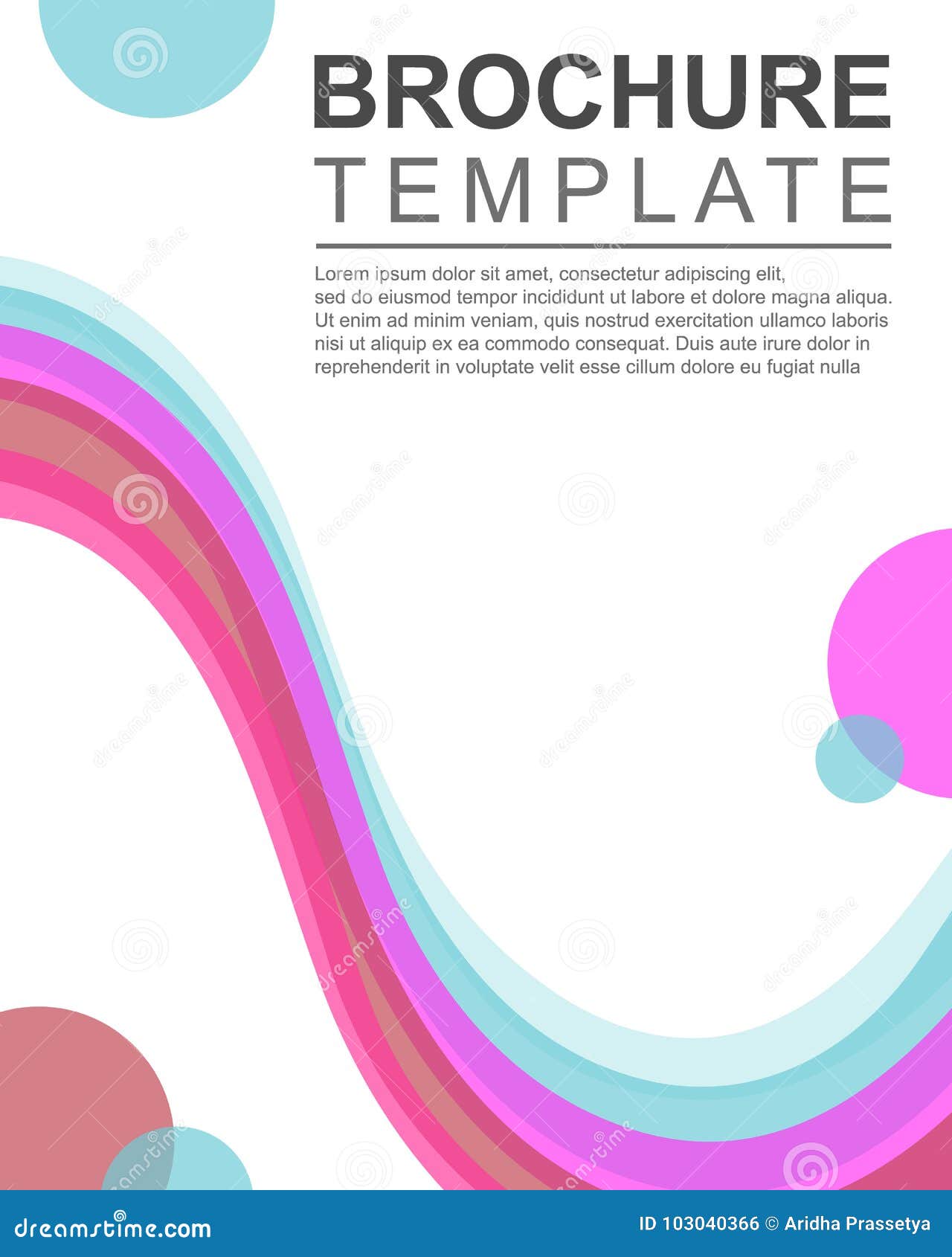 Design Background Brochure Template Collection Stock Vector ...