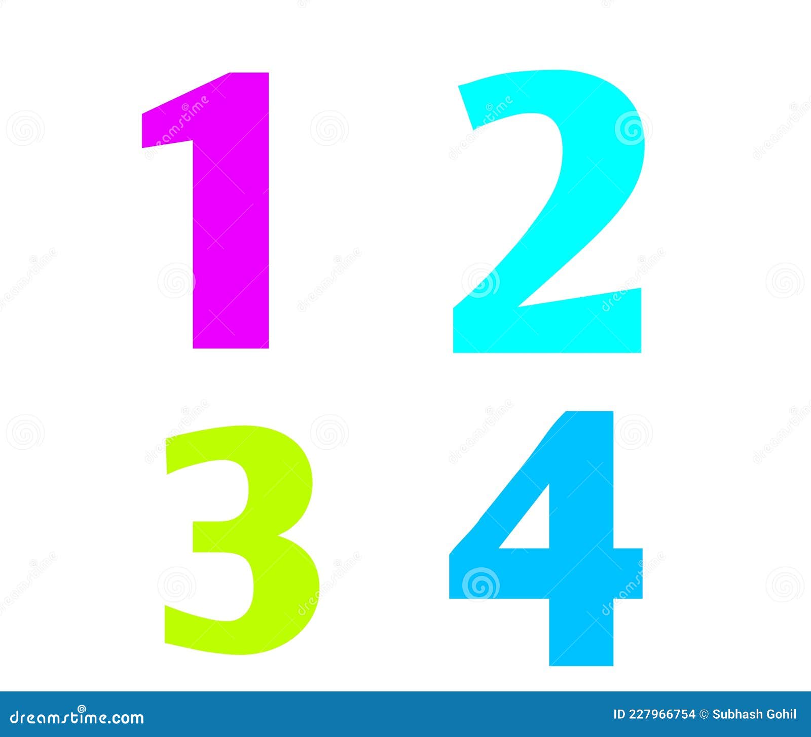 1234 design background stock illustration. Illustration of handwriting ...