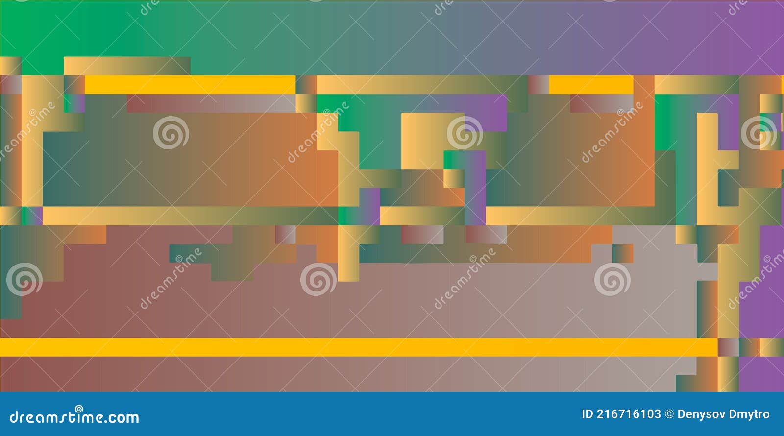 Abstract Rectangular Square Geometric Shapes Stock Illustrations ...