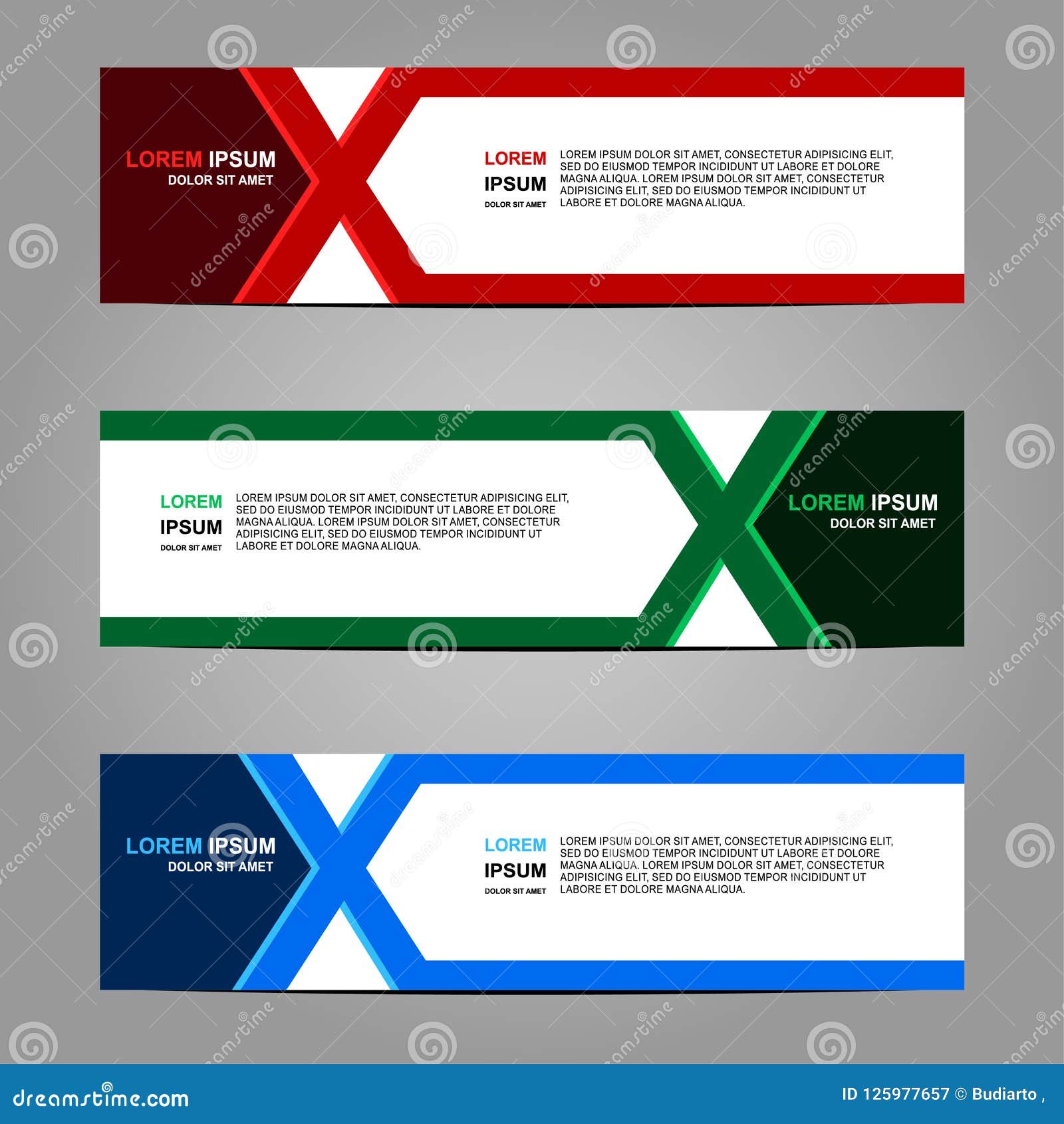 Design Banner Background stock vector. Illustration of header - 125977657