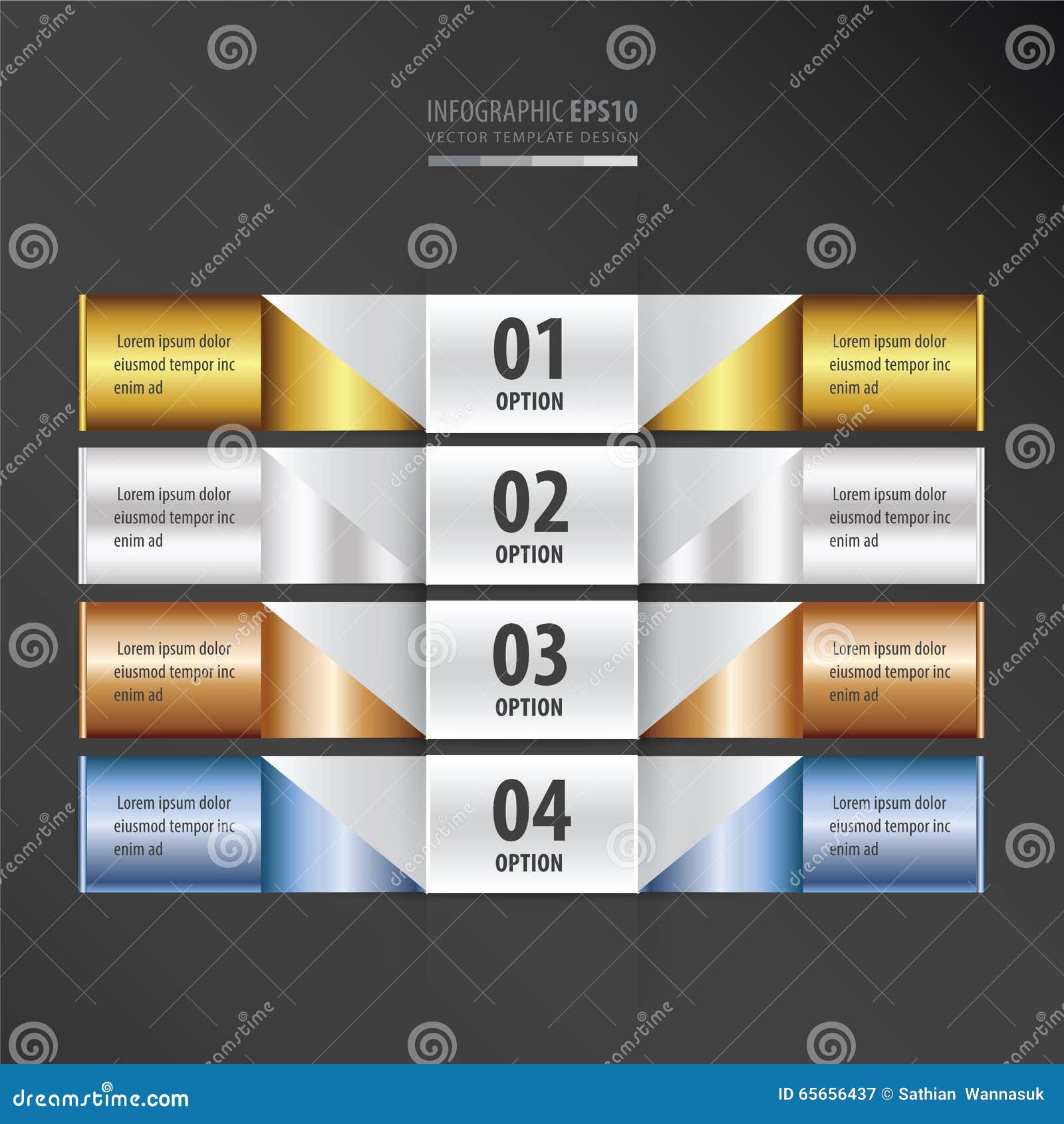 Design Banner for Website Gradient Style Stock Vector - Illustration of ...