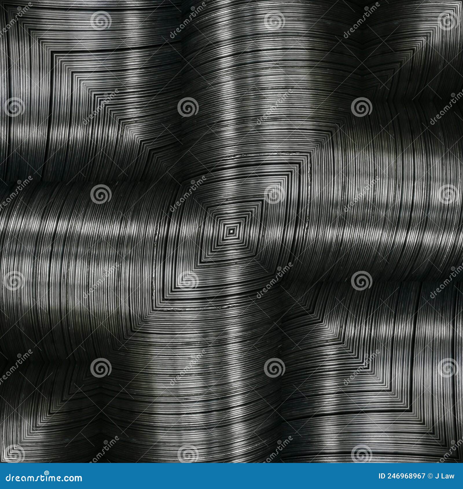 Square Format Design Shades of Grey Patterns from Stack of Metallic ...