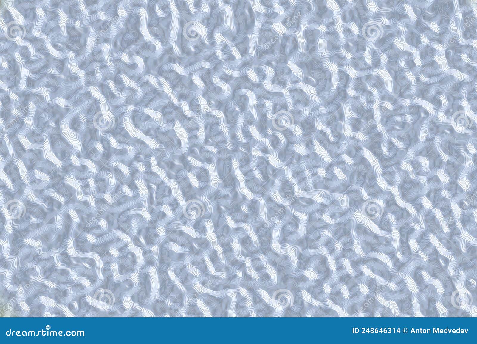 Design Blue Pattern with Fluent Forms Digital Graphics Texture ...