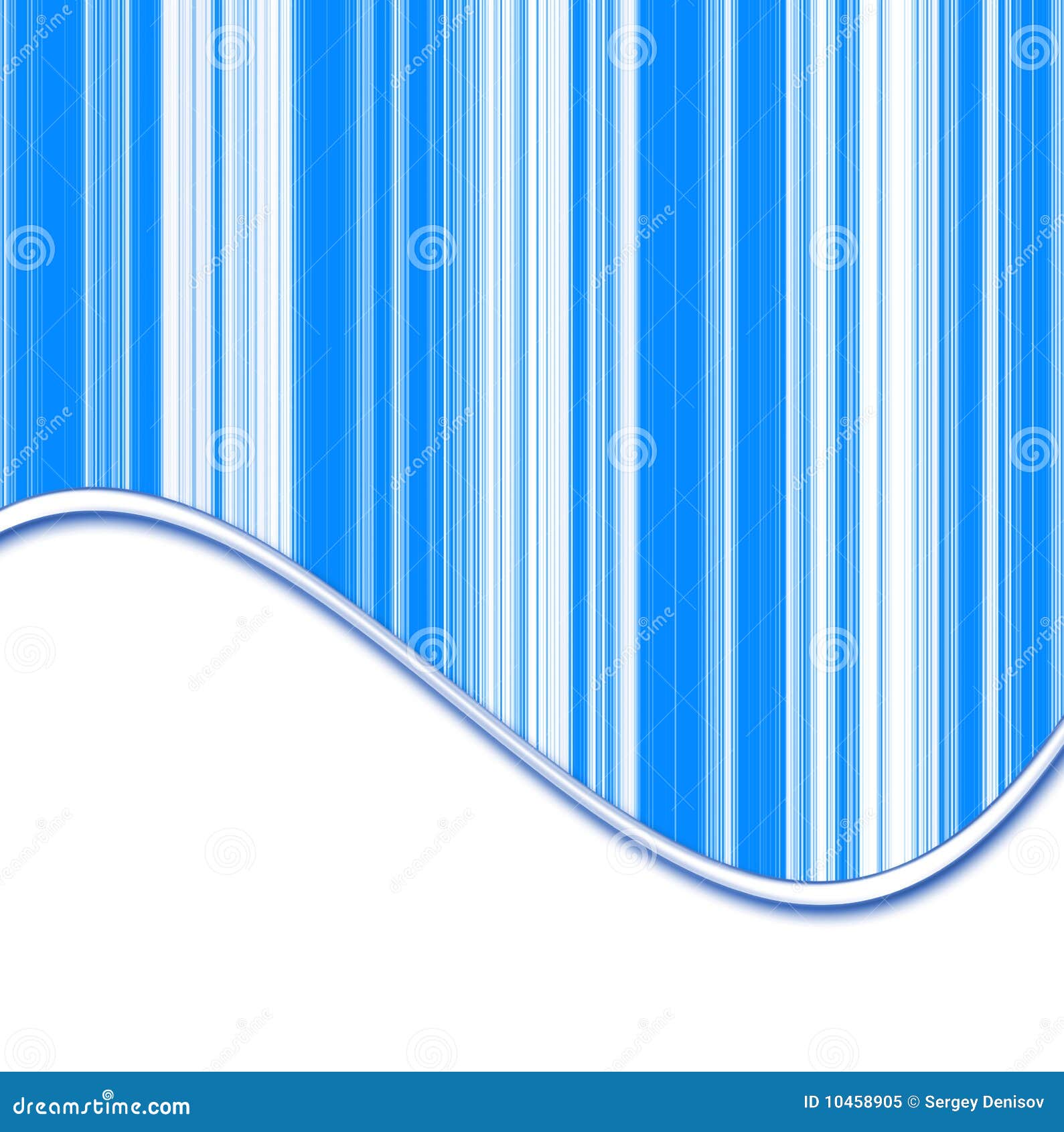 Design with Blue Stripes and Shades of White Stock Illustration ...