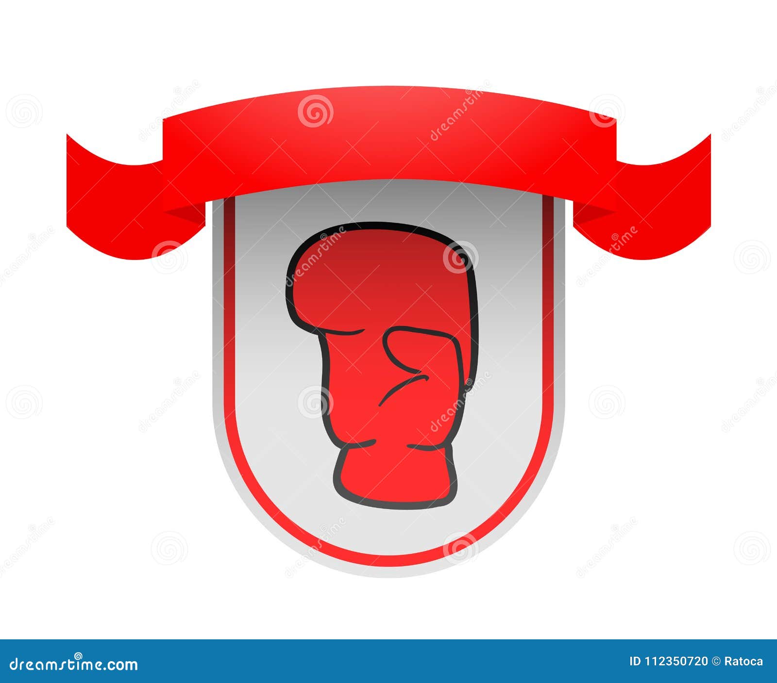 Design of boxing symbol stock vector. Illustration of glove - 112350720