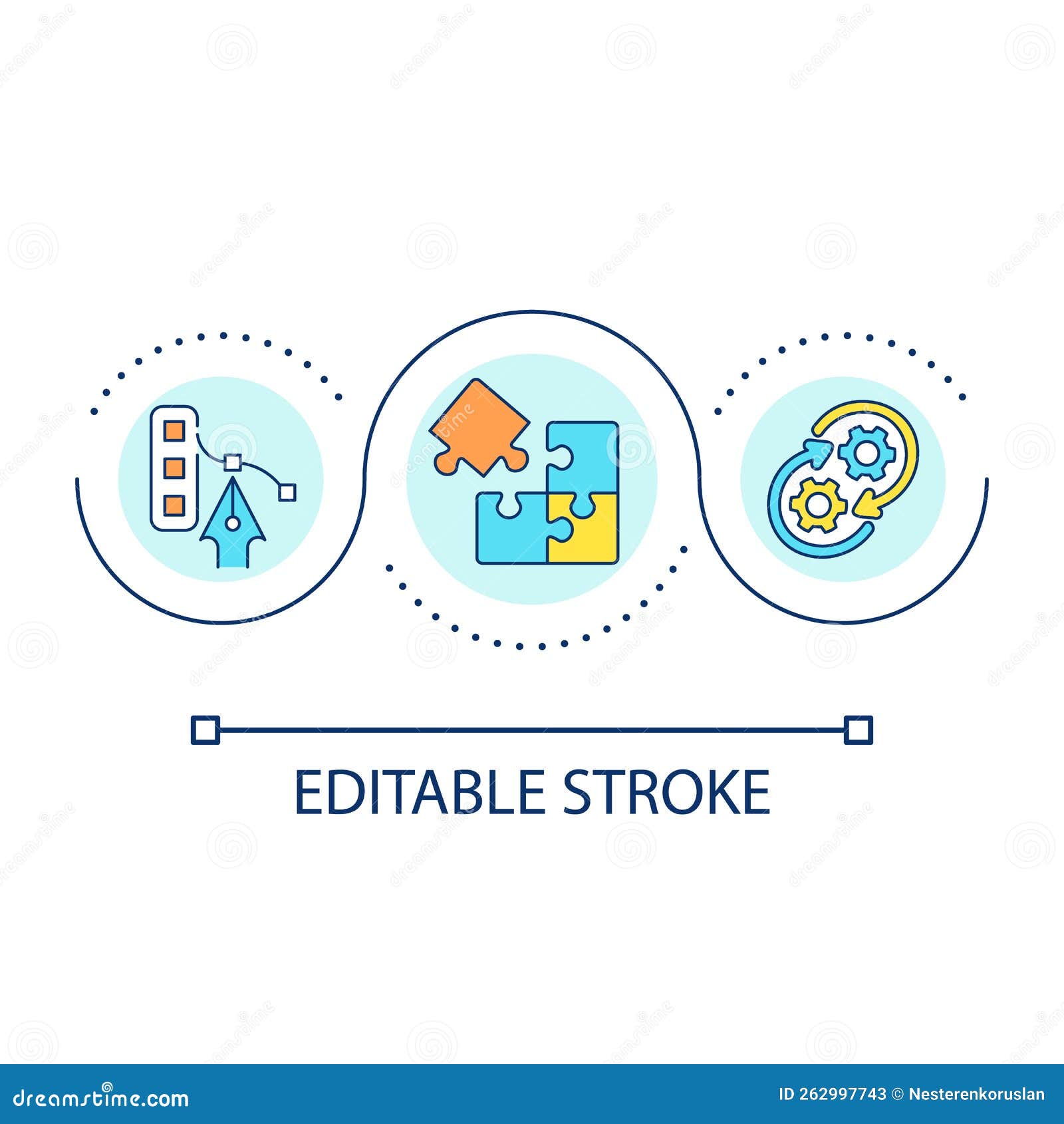 Design and Build Loop Concept Icon Stock Illustration - Illustration of ... Design and Build Loop Concept Icon Stock Illustration - Illustration of ...