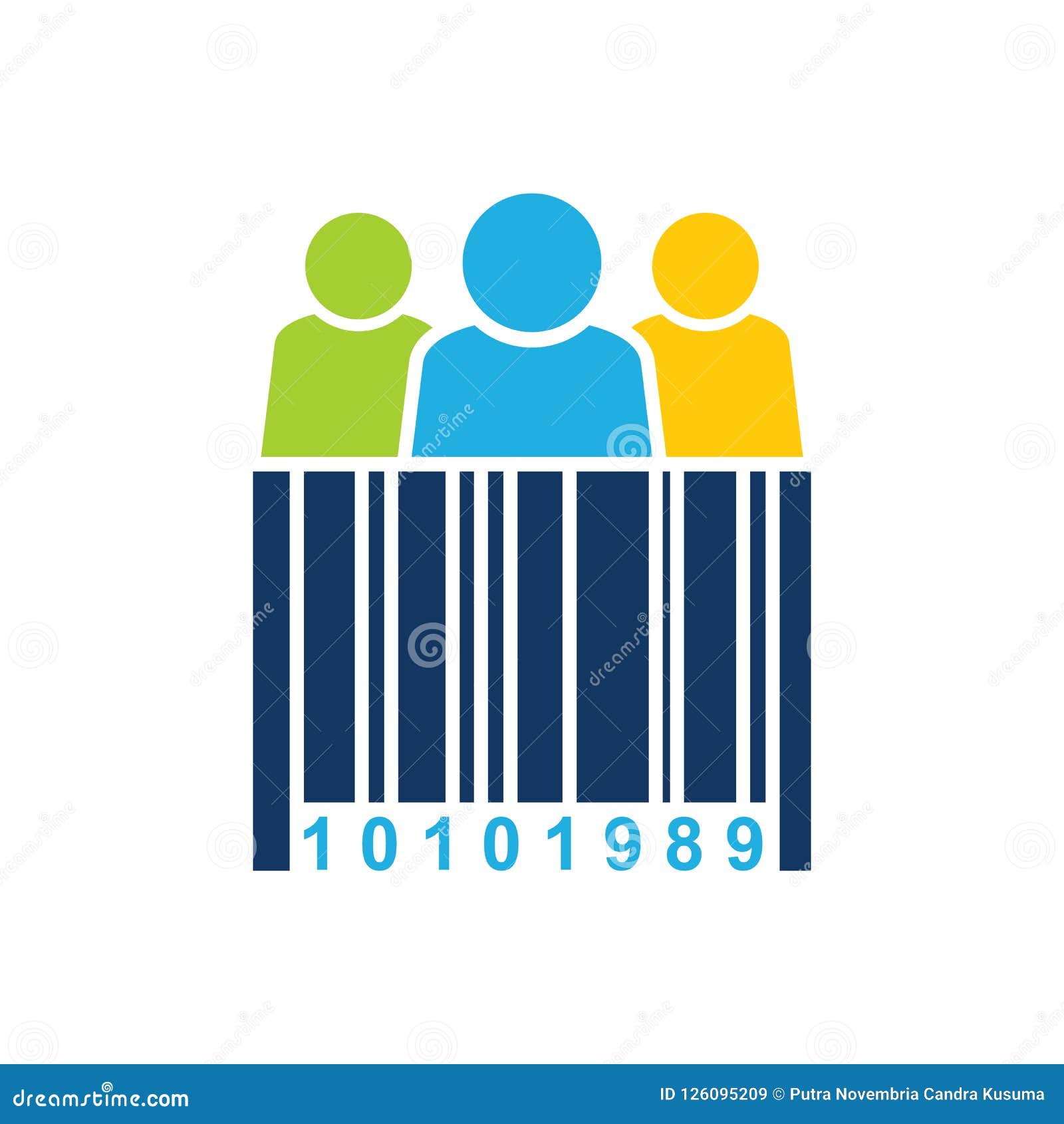 Barcode Group Logo Icon Design Stock Vector - Illustration of icon ...