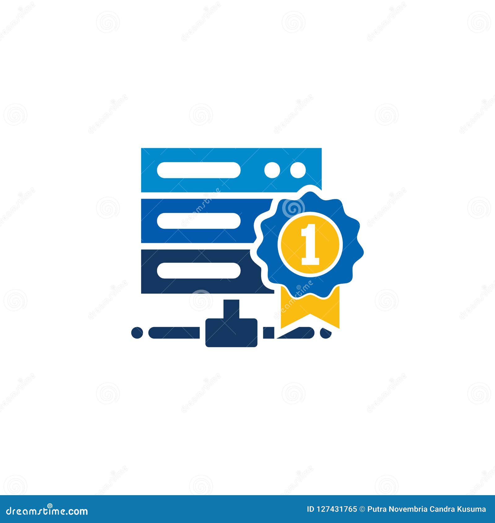 Best Server Logo Icon Design Stock Vector - Illustration of element ...