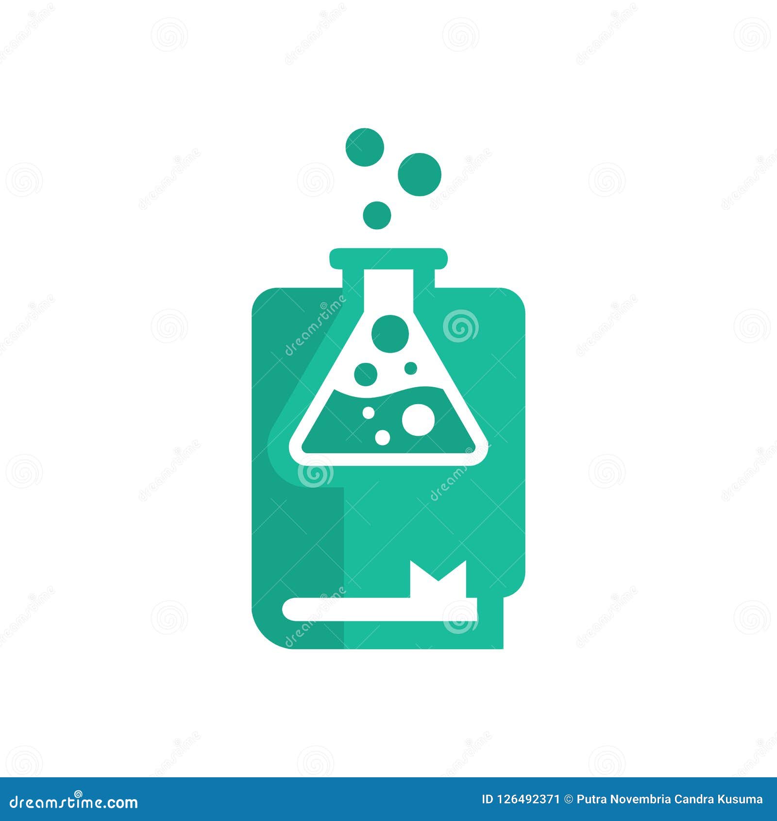 Book Lab Logo Icon Design stock vector. Illustration of medicine ...