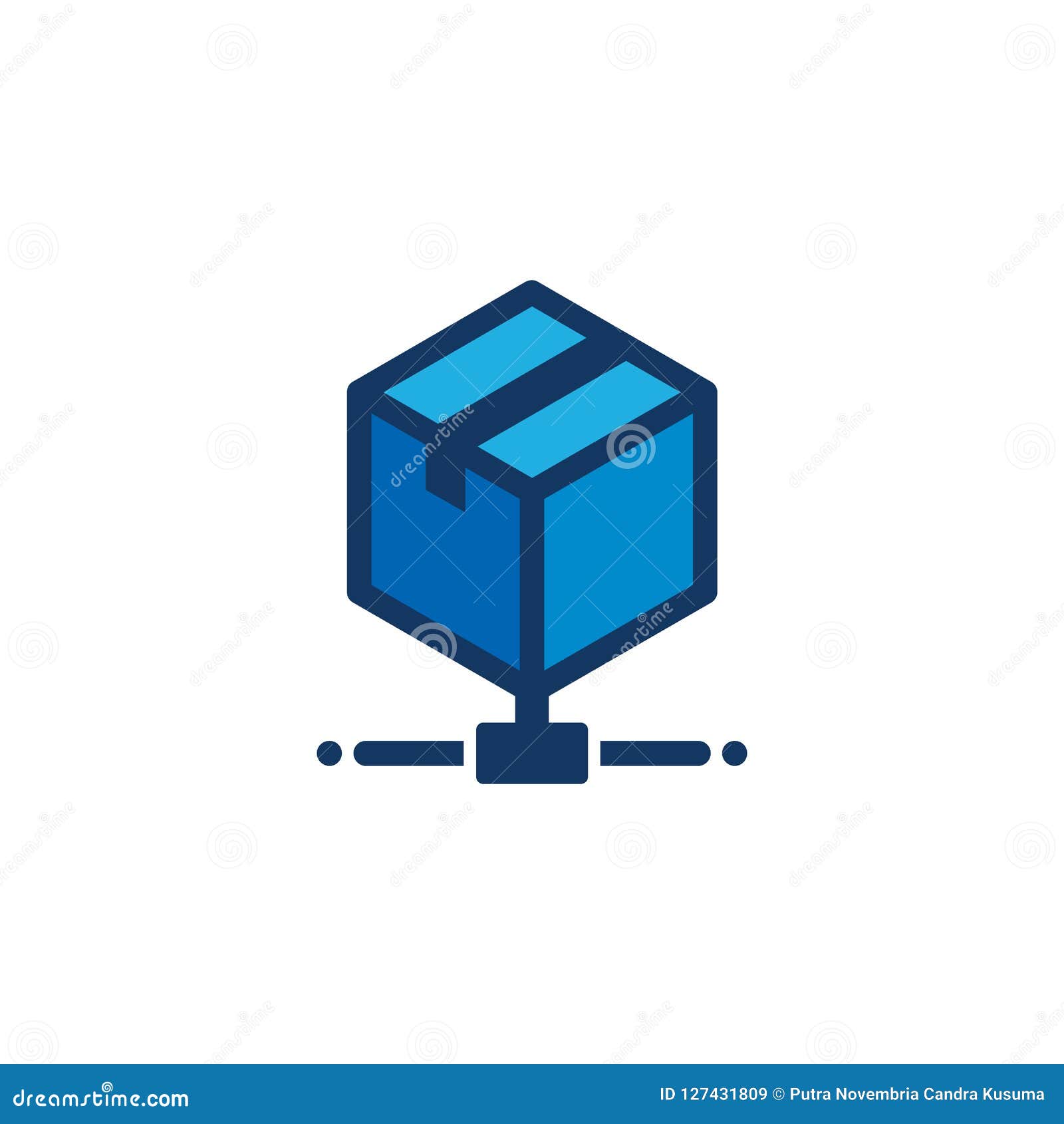 Box Server Logo Icon Design Stock Vector - Illustration of business ...