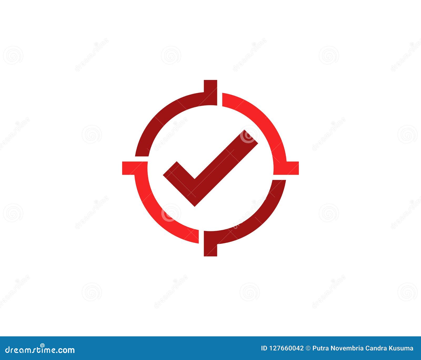 Check Target Logo Icon Design Stock Vector - Illustration of choice ...
