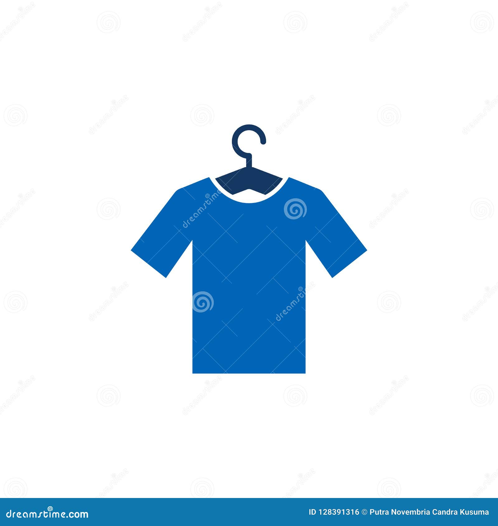 Cloth Logo Icon Design stock vector. Illustration of cloth - 128391316