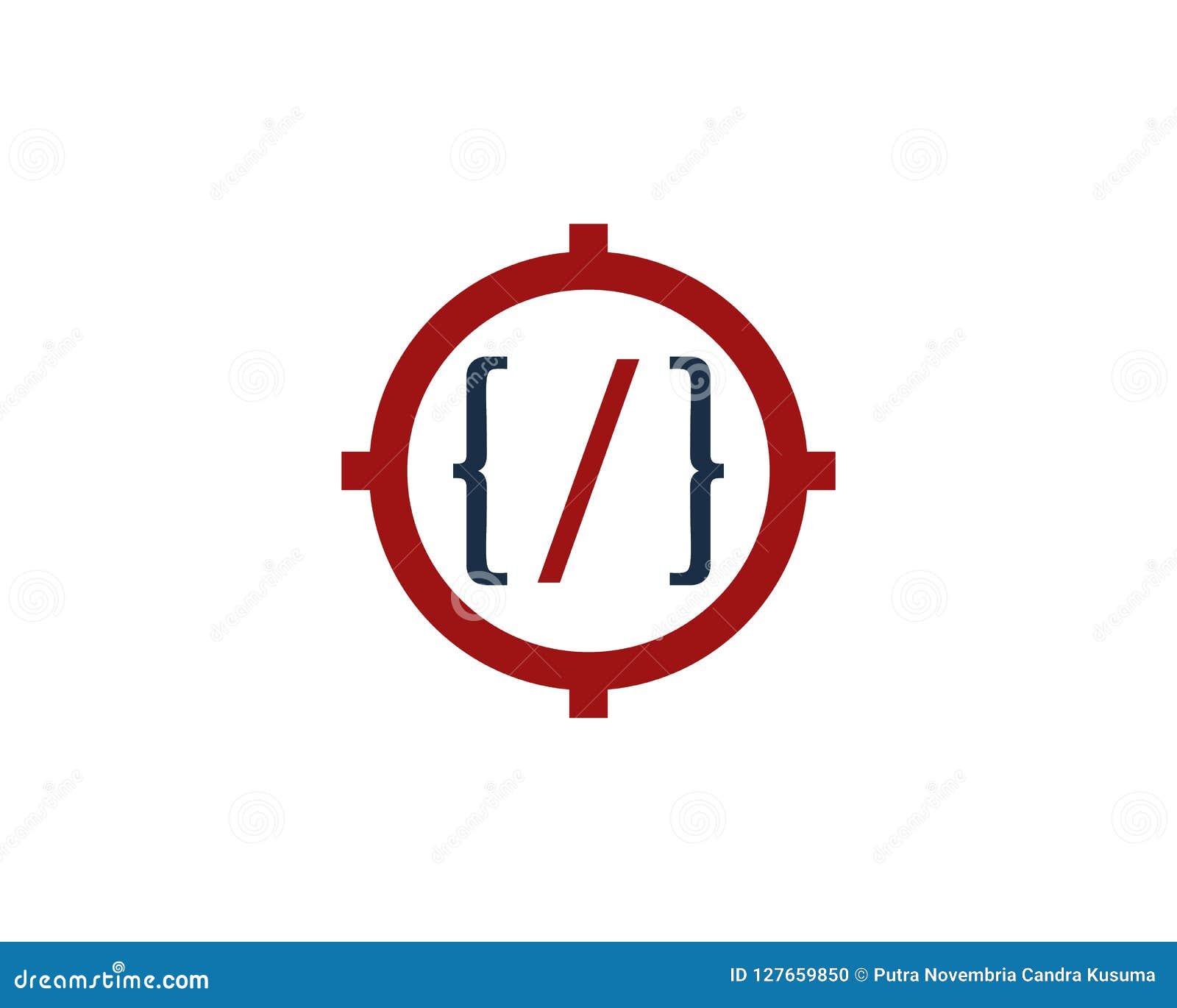 Code Target Logo Icon Design Stock Vector - Illustration of concept ...