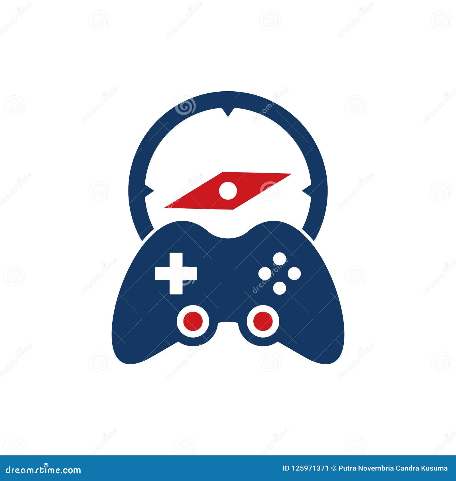 Compass Game Logo Icon Design Stock Vector - Illustration of compass ...