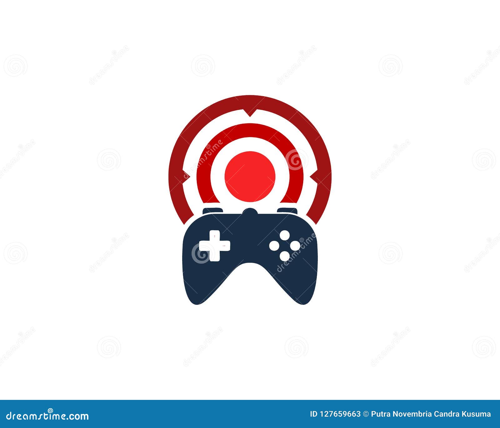 Console Target Logo Icon Design Stock Vector - Illustration of creative ...