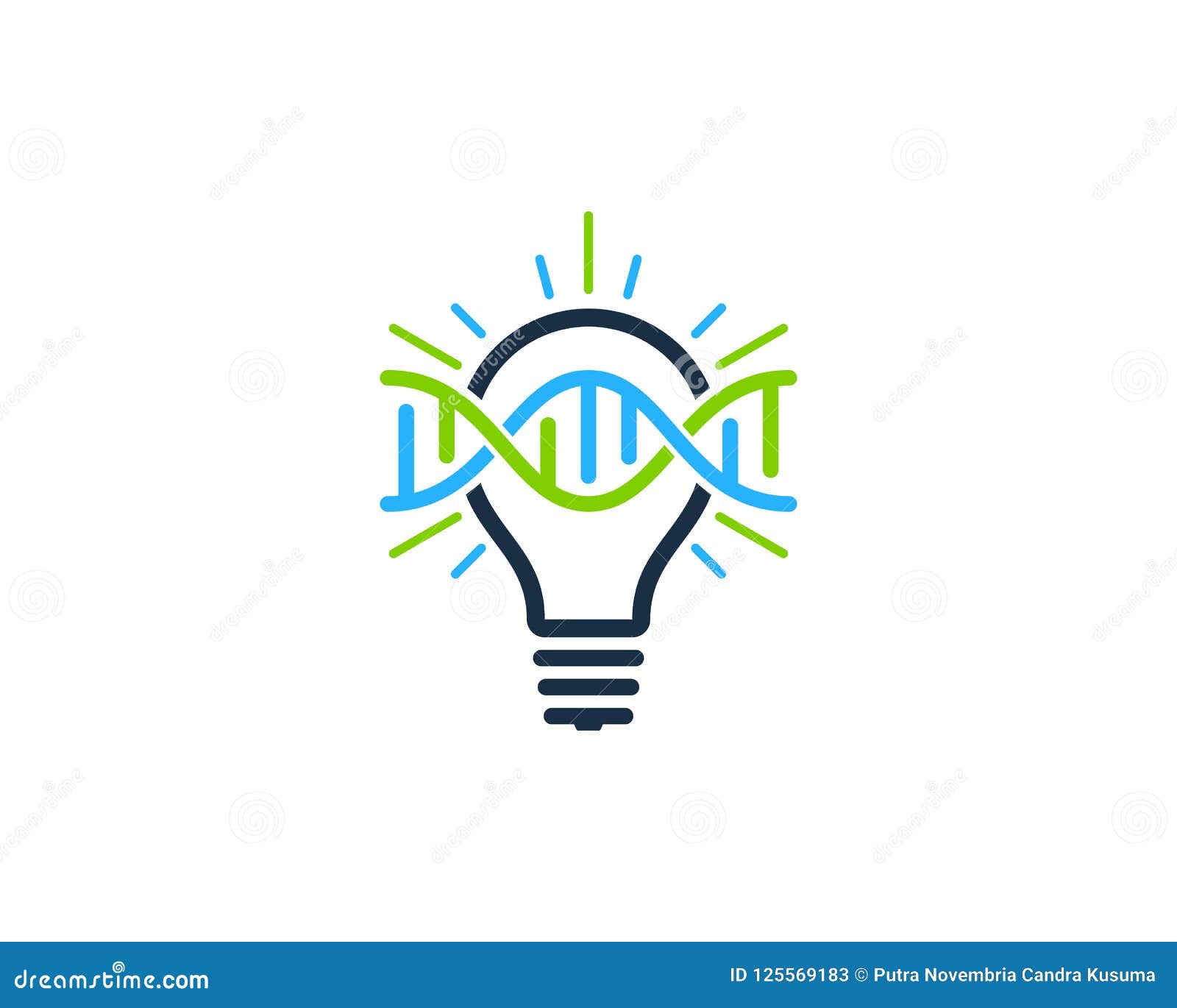 Creative Dna Logo Icon Design Stock Vector - Illustration of element ...