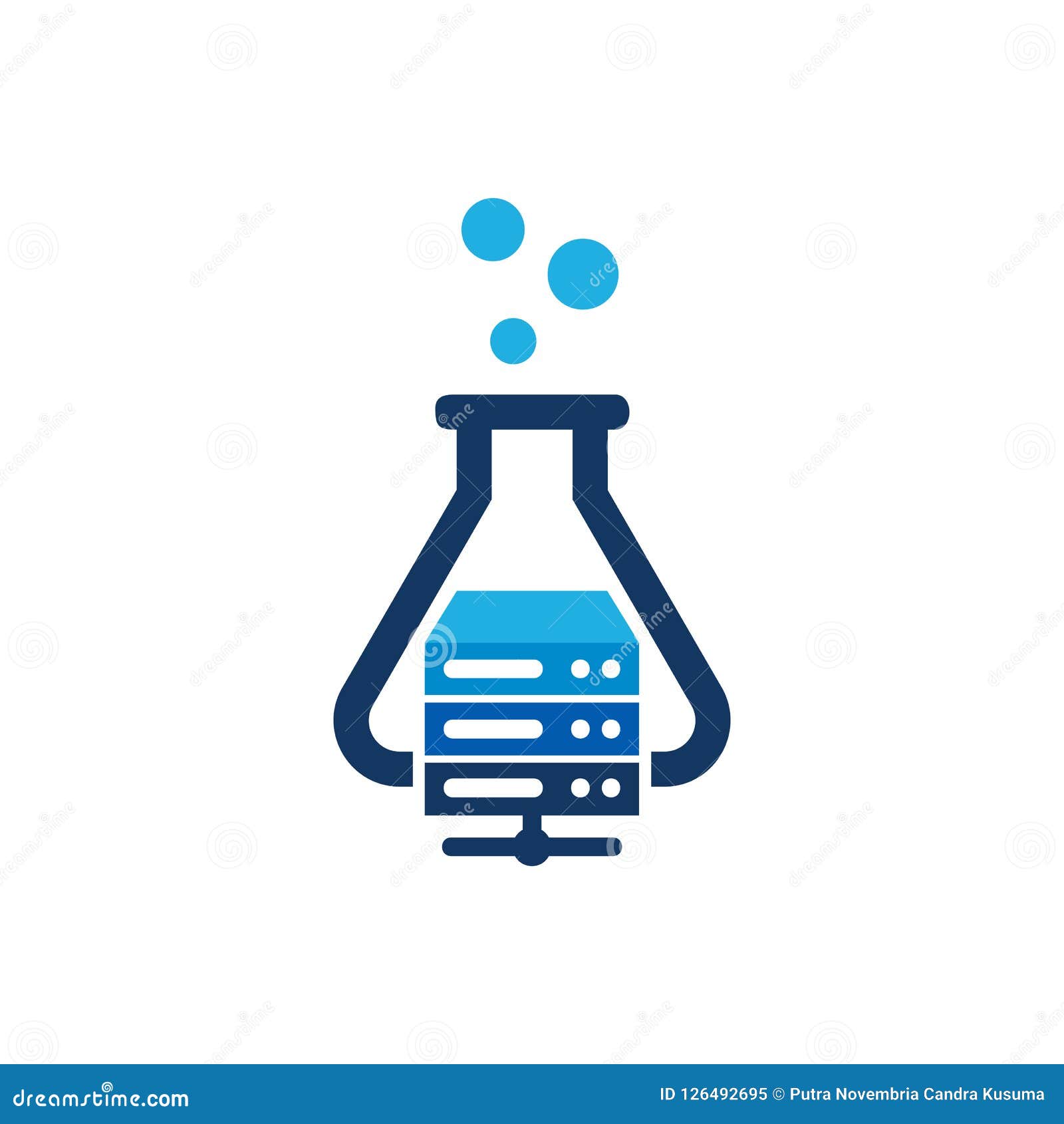 Database Lab Logo Icon Design Stock Vector - Illustration of concept ...