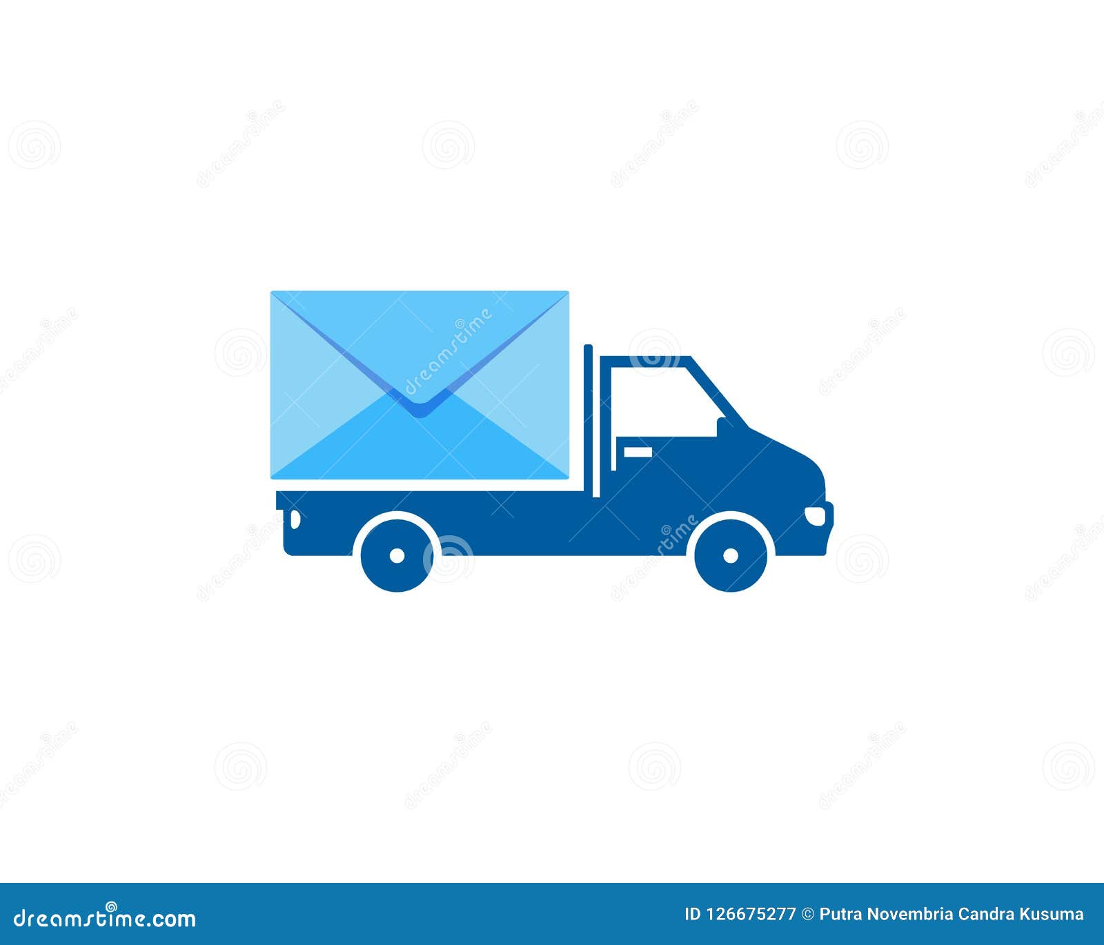 Delivery Mail Logo Icon Design Stock Illustration - Illustration of ...