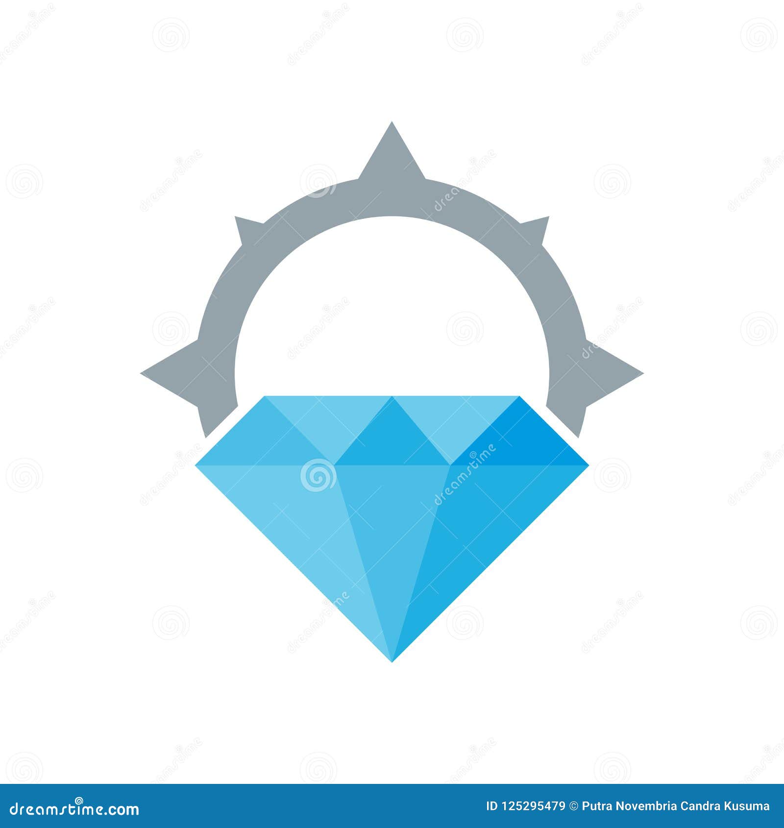 Diamond Compass Logo Icon Design Stock Vector - Illustration of icon ...
