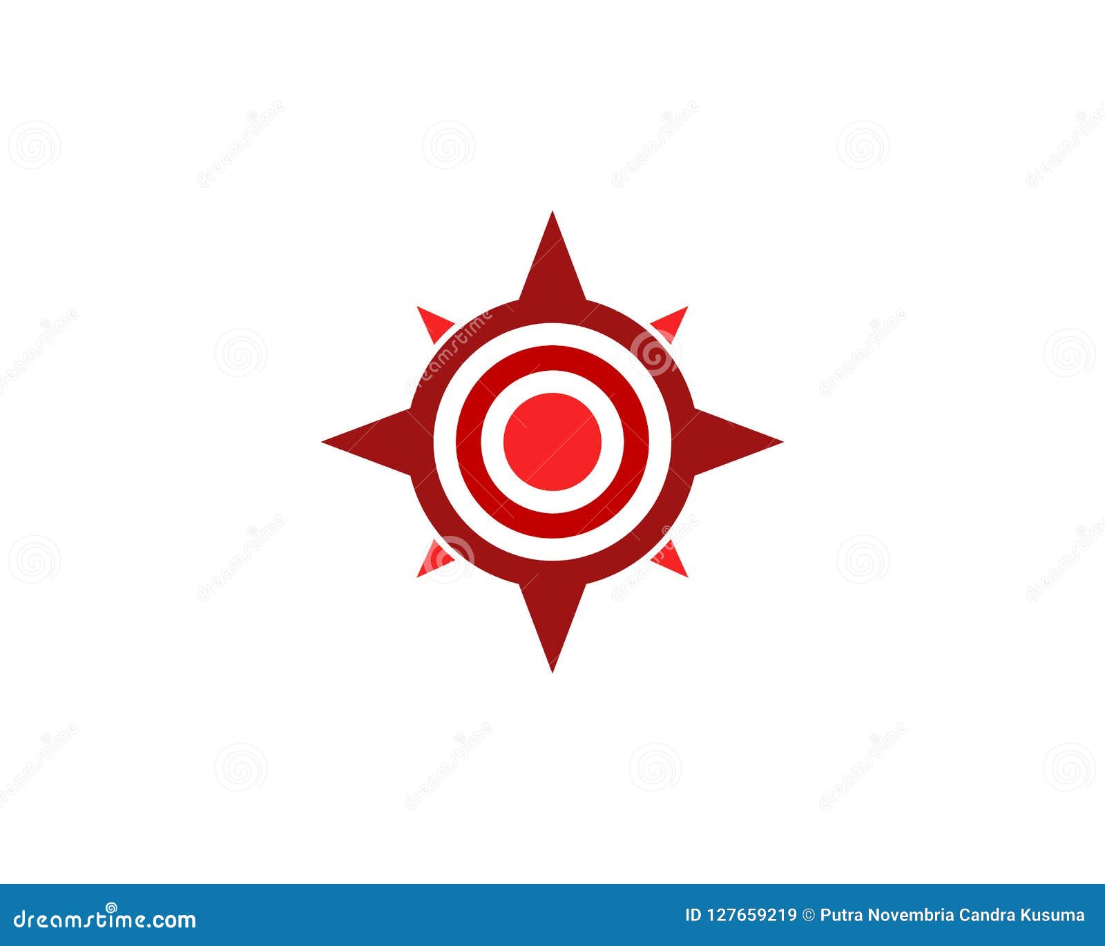 Direction Target Logo Icon Design Stock Vector - Illustration of logo ...