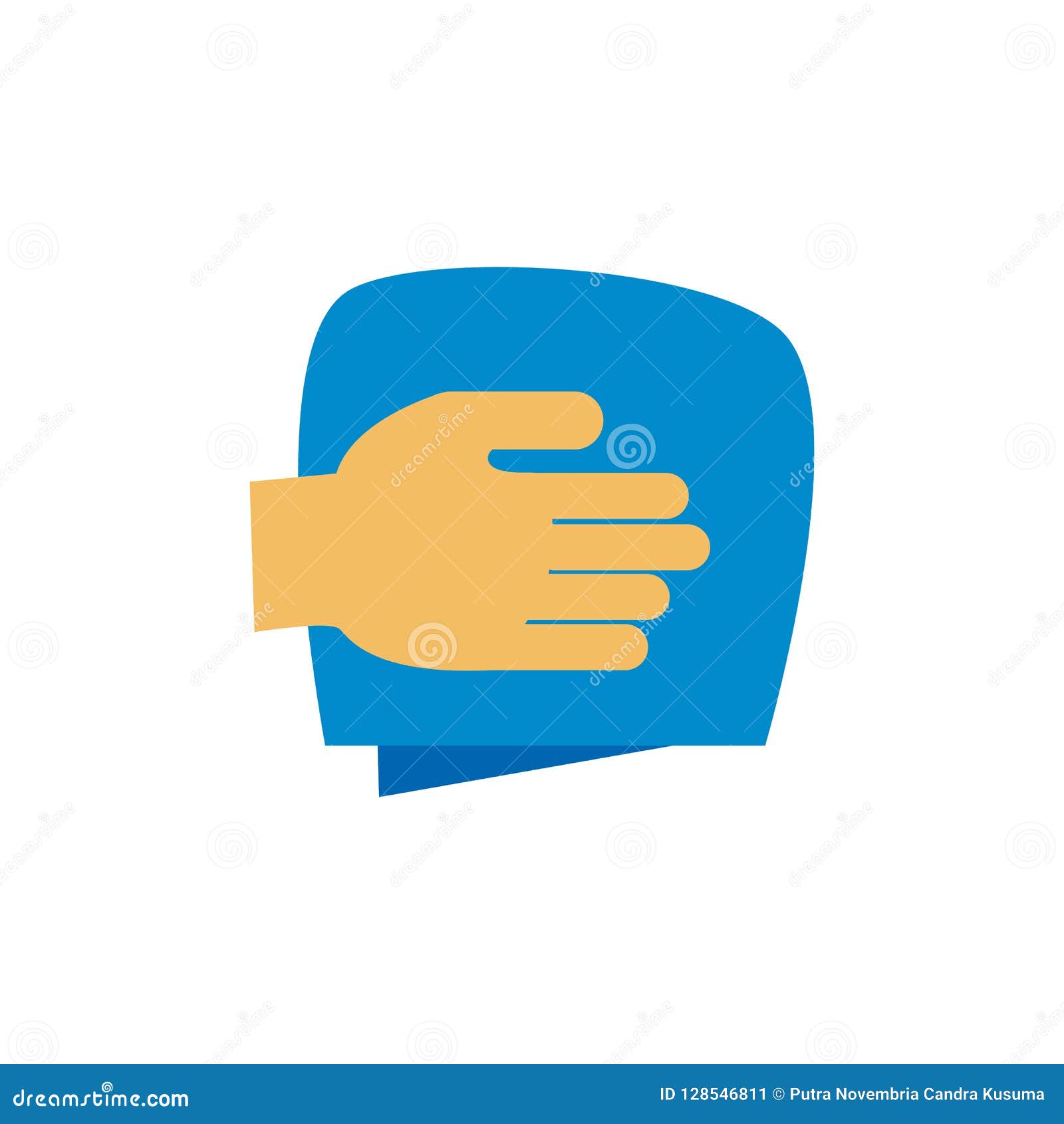 Duster Logo Icon Design stock vector. Illustration of care - 128546811