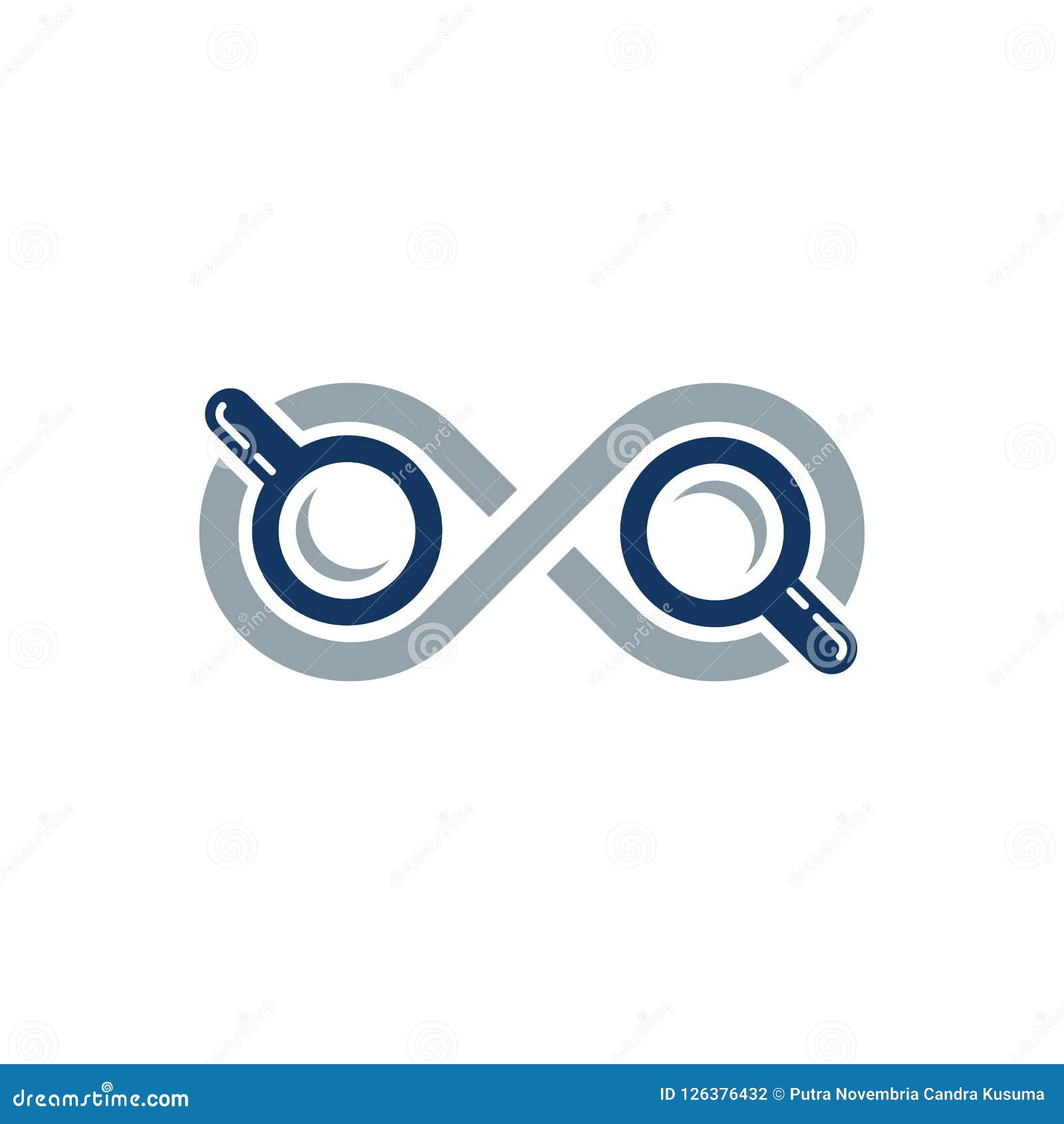 Find Infinity Head Logo Icon Design Stock Vector - Illustration of ...